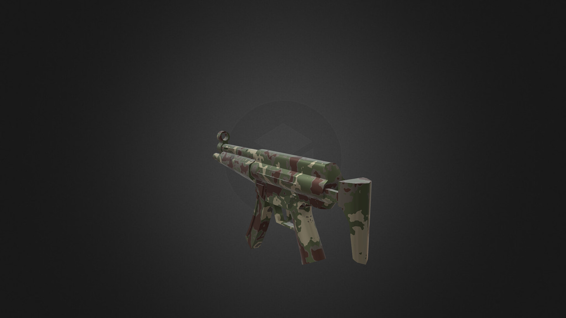 ArtStation - SMG Green Camo Skin