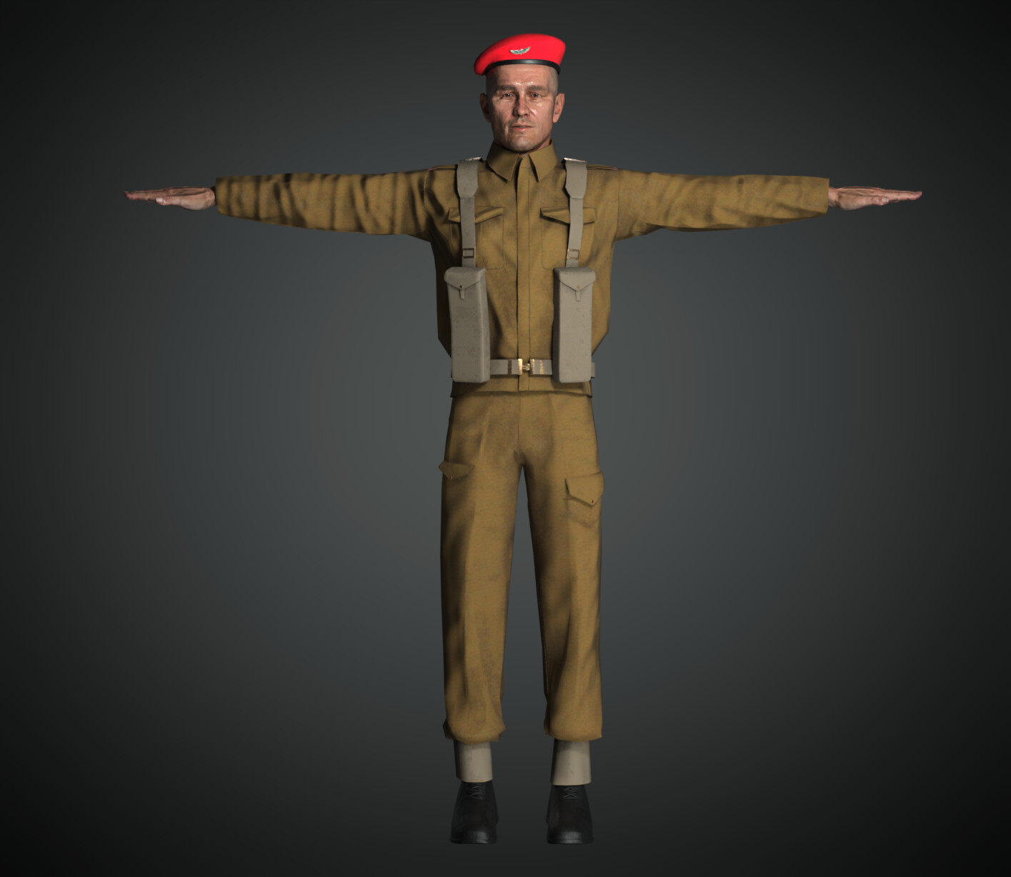 ArtStation - British soldier