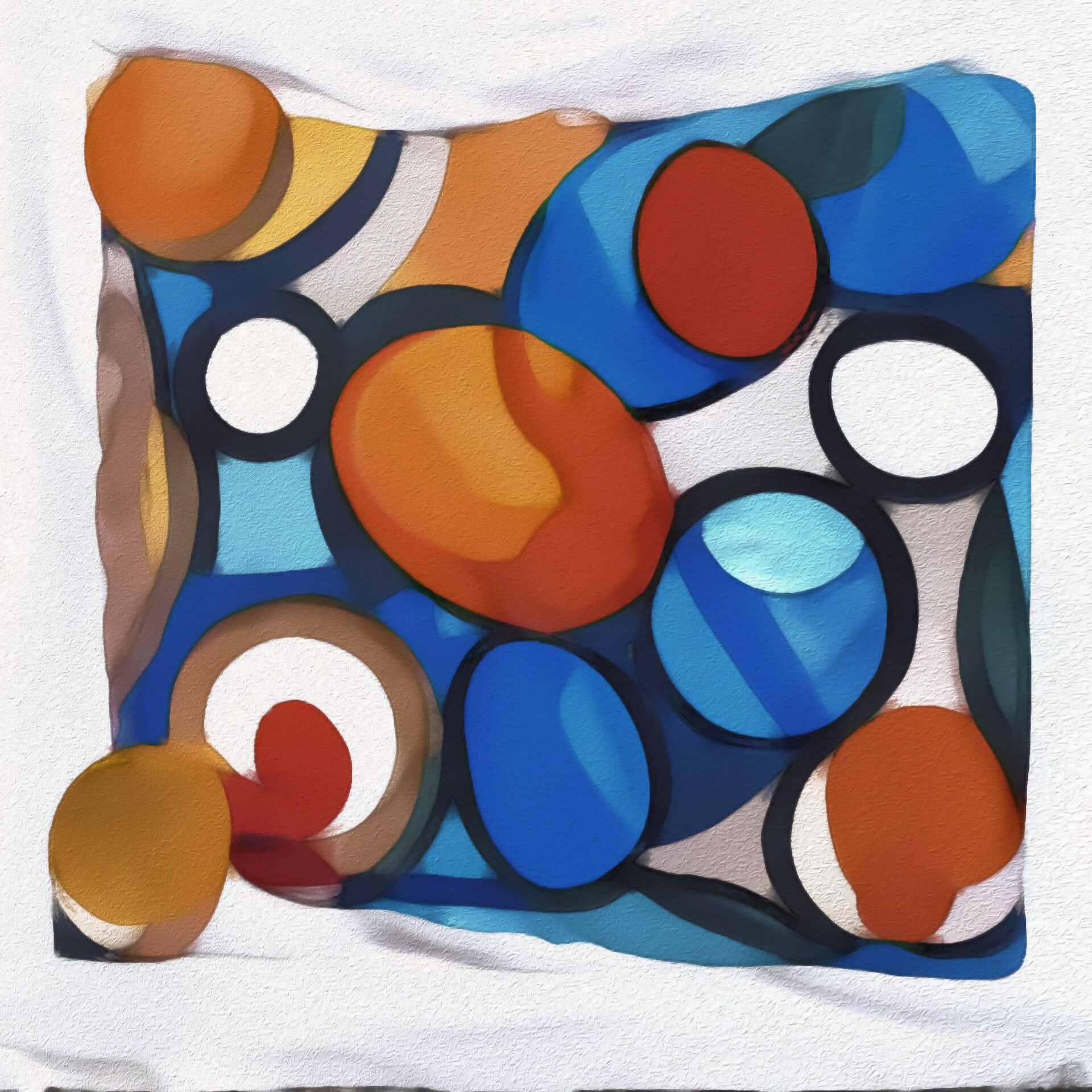 ArtStation - Bubbles style pattern