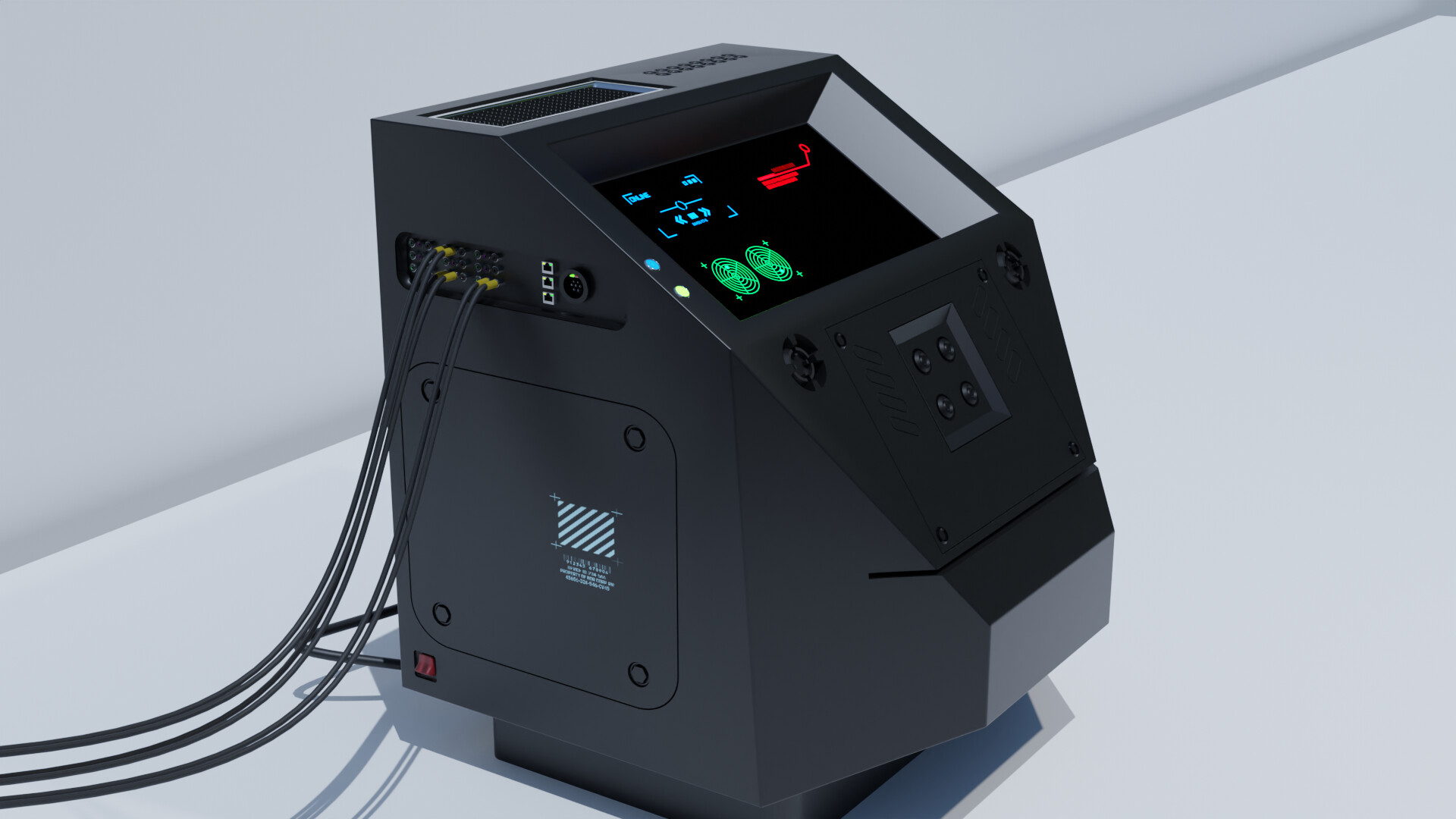ArtStation - sc fi terminal