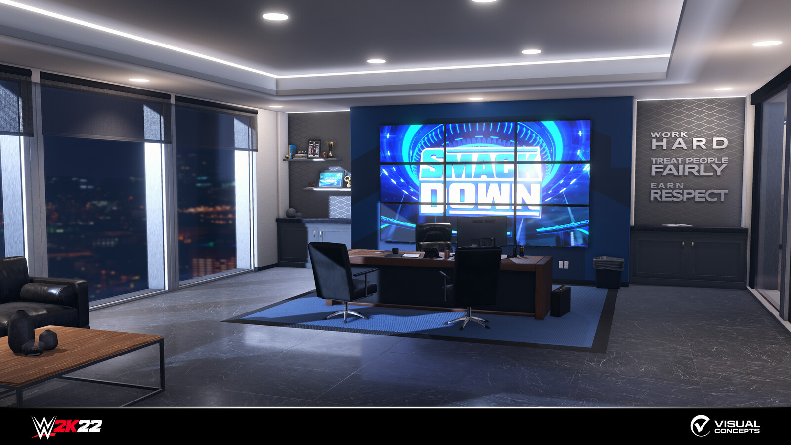 Jeff Kleinzweig - WWE 2K22: Environments