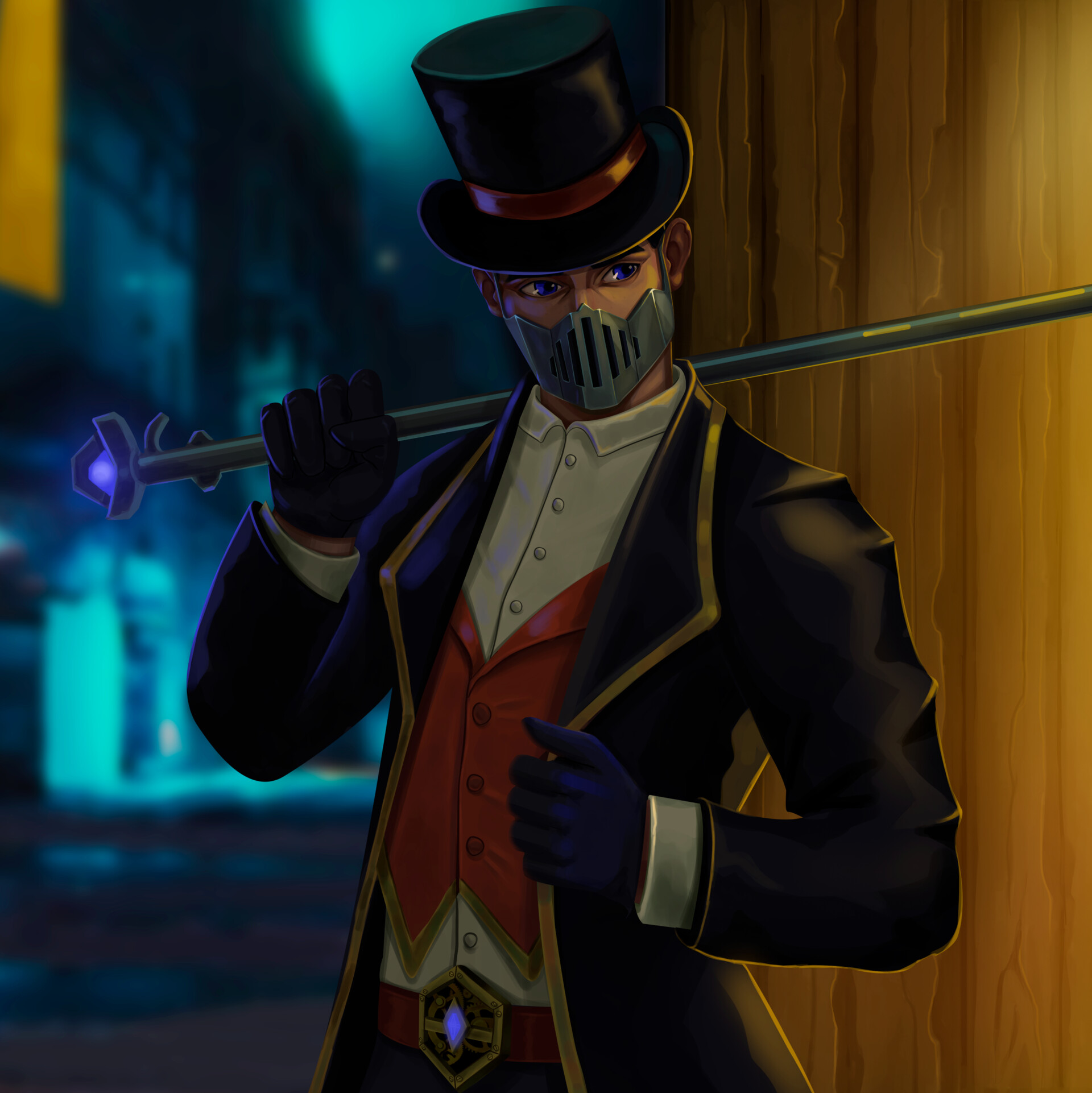 ArtStation - Steampunk Fantasy Man