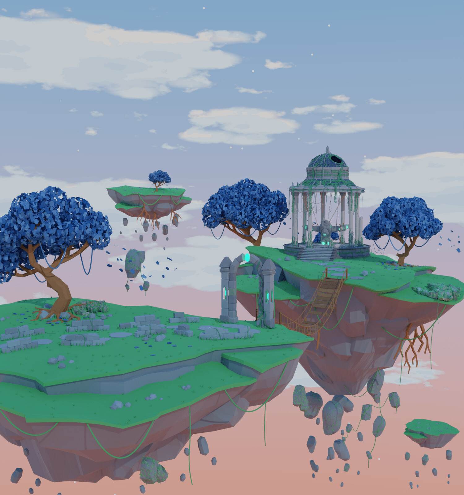 ArtStation - Temple of the Golem