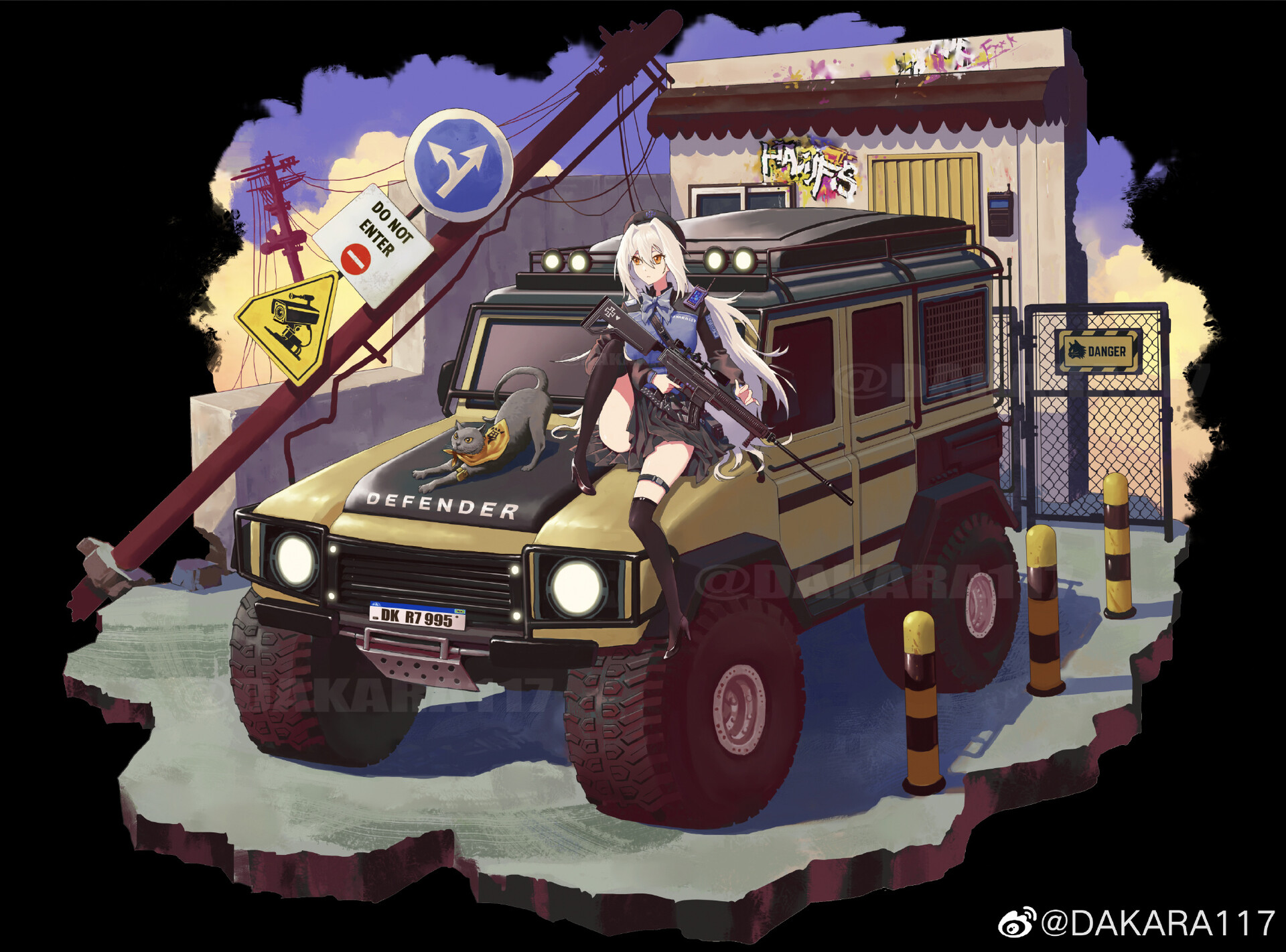 ArtStation - Blue Girl