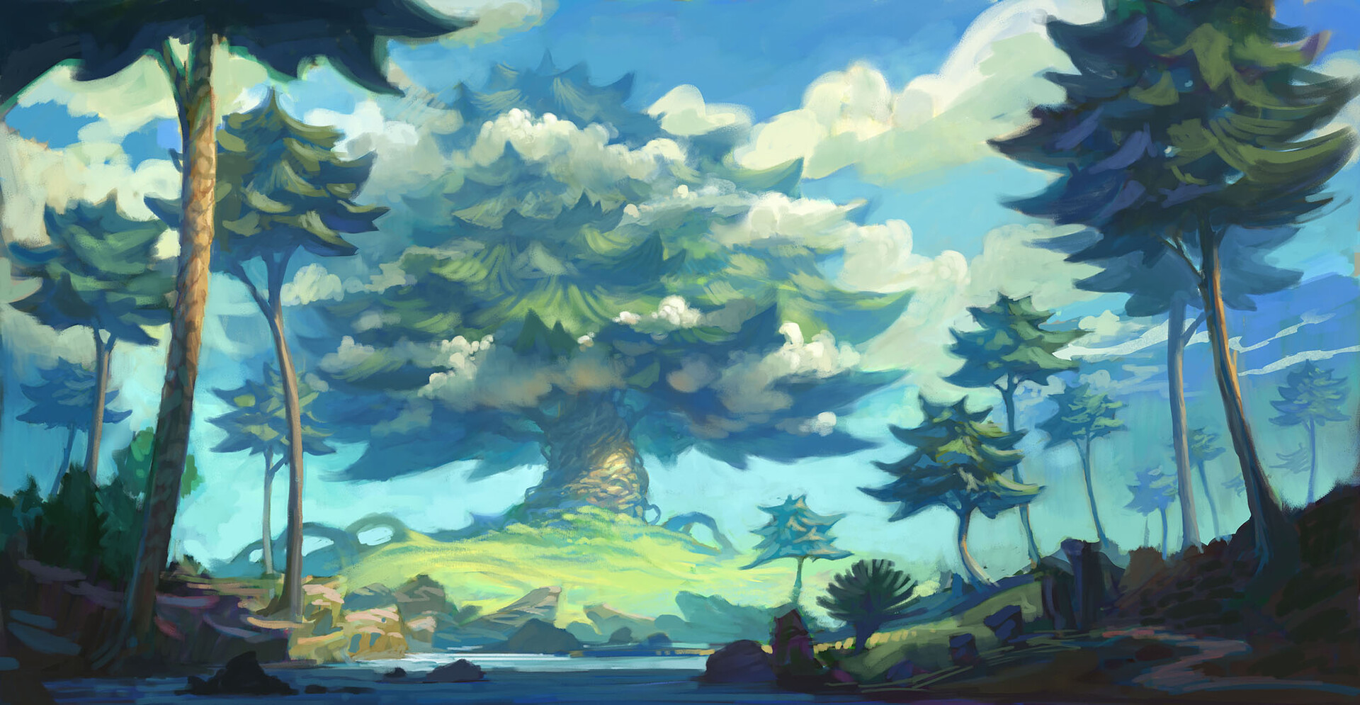 ArtStation - Big Tree