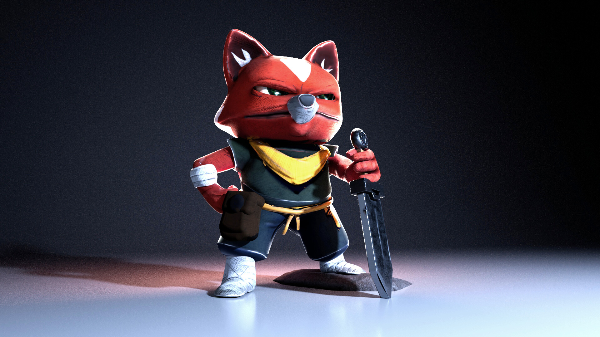 ArtStation - Stylized Fox