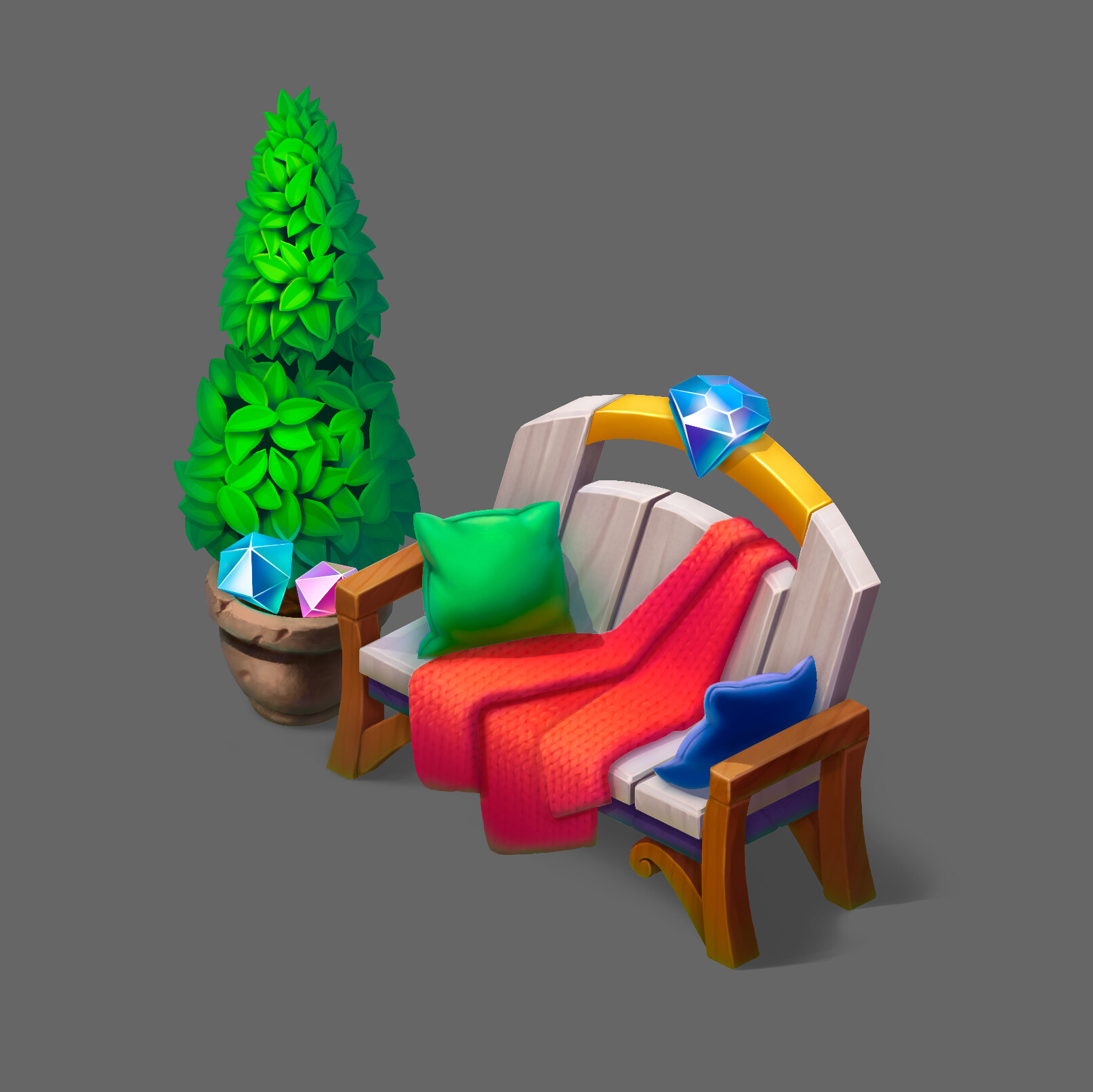 ArtStation - Finalize the design and make a 2d render