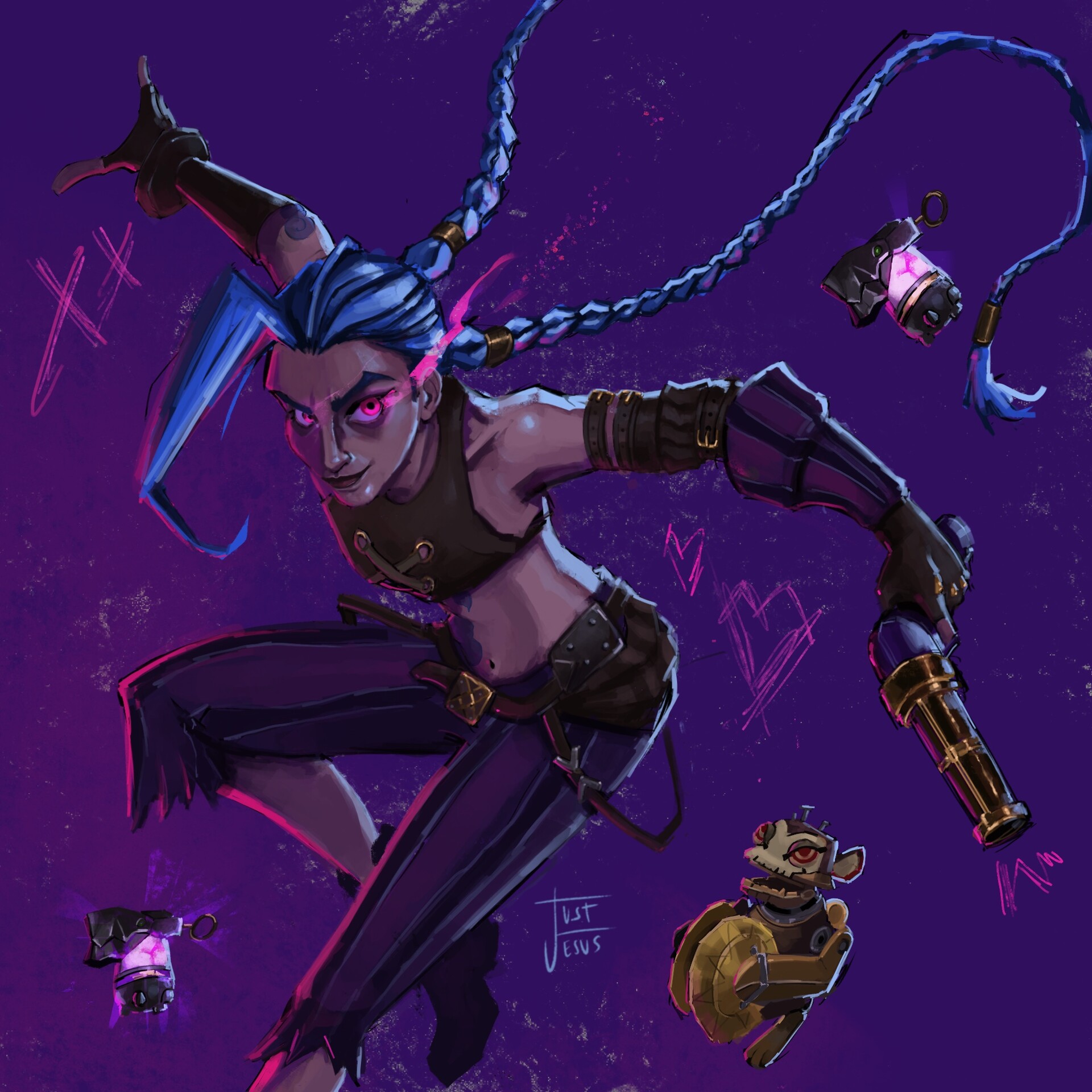ArtStation - JINX - ARCANE