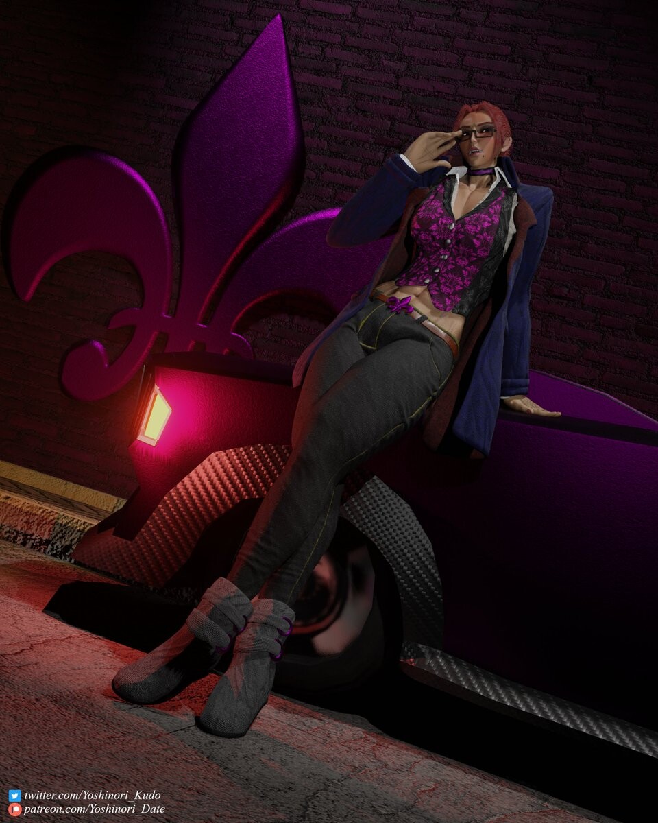 ArtStation - My boss from Saints Row: The Third