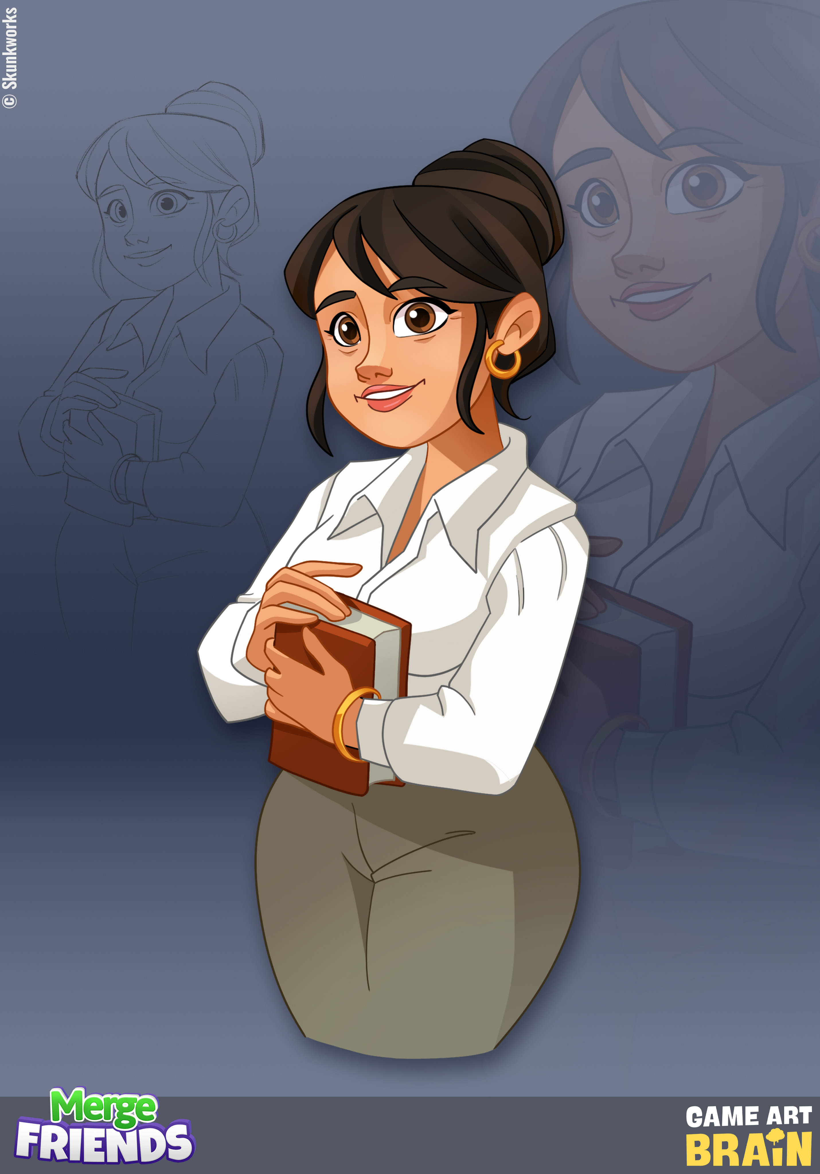 Game Art Brain - Creation & Consulting - Merge Friends Characters