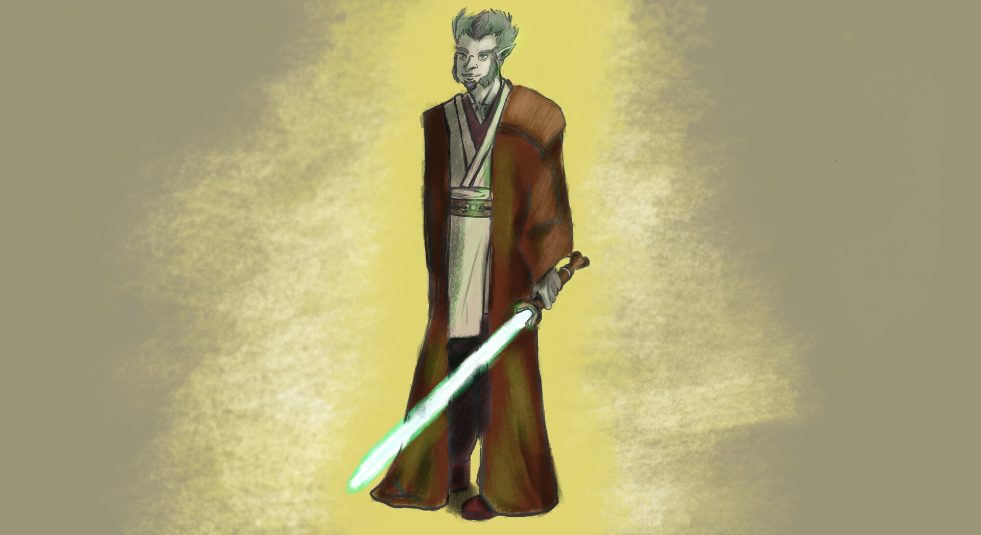 ArtStation - Master Kodama, Jedi of the High Republic