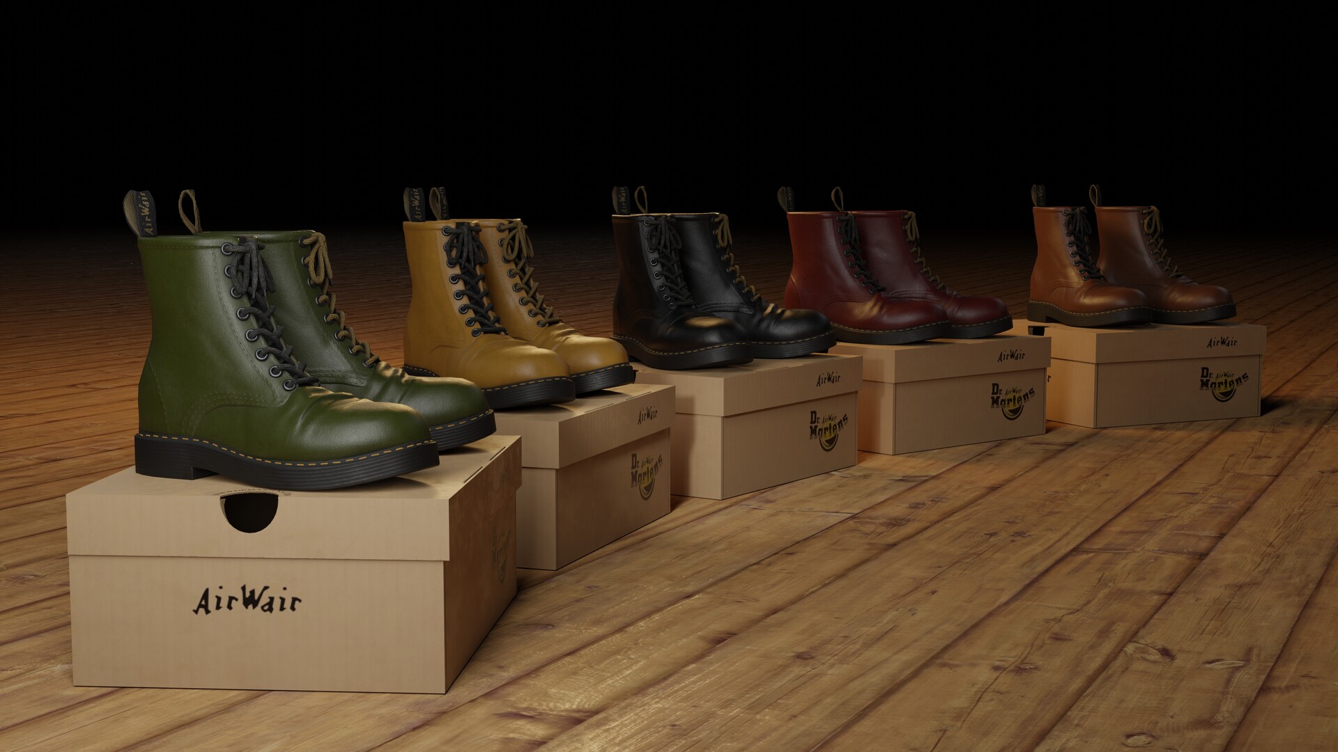 ArtStation - Dr. Martens Collection