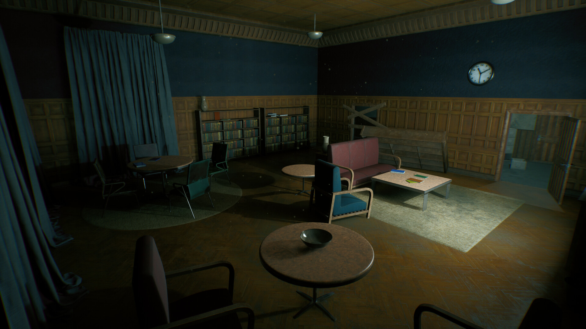 Daniel Dyatchin - Horror office - Work rooms