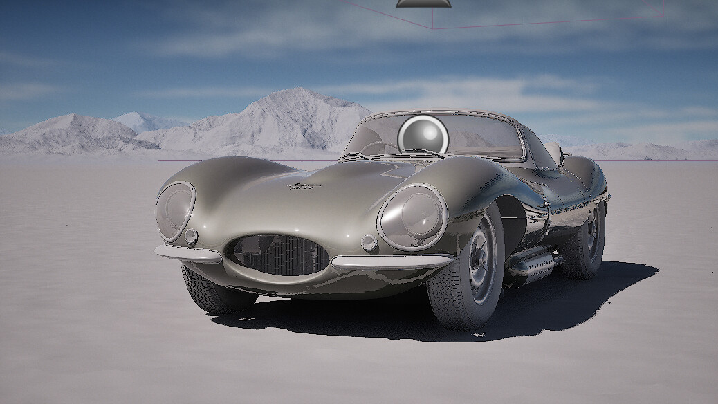Thomas Ambler - 1957 Jaguar XKSS Real-Time Visualisation in UE5