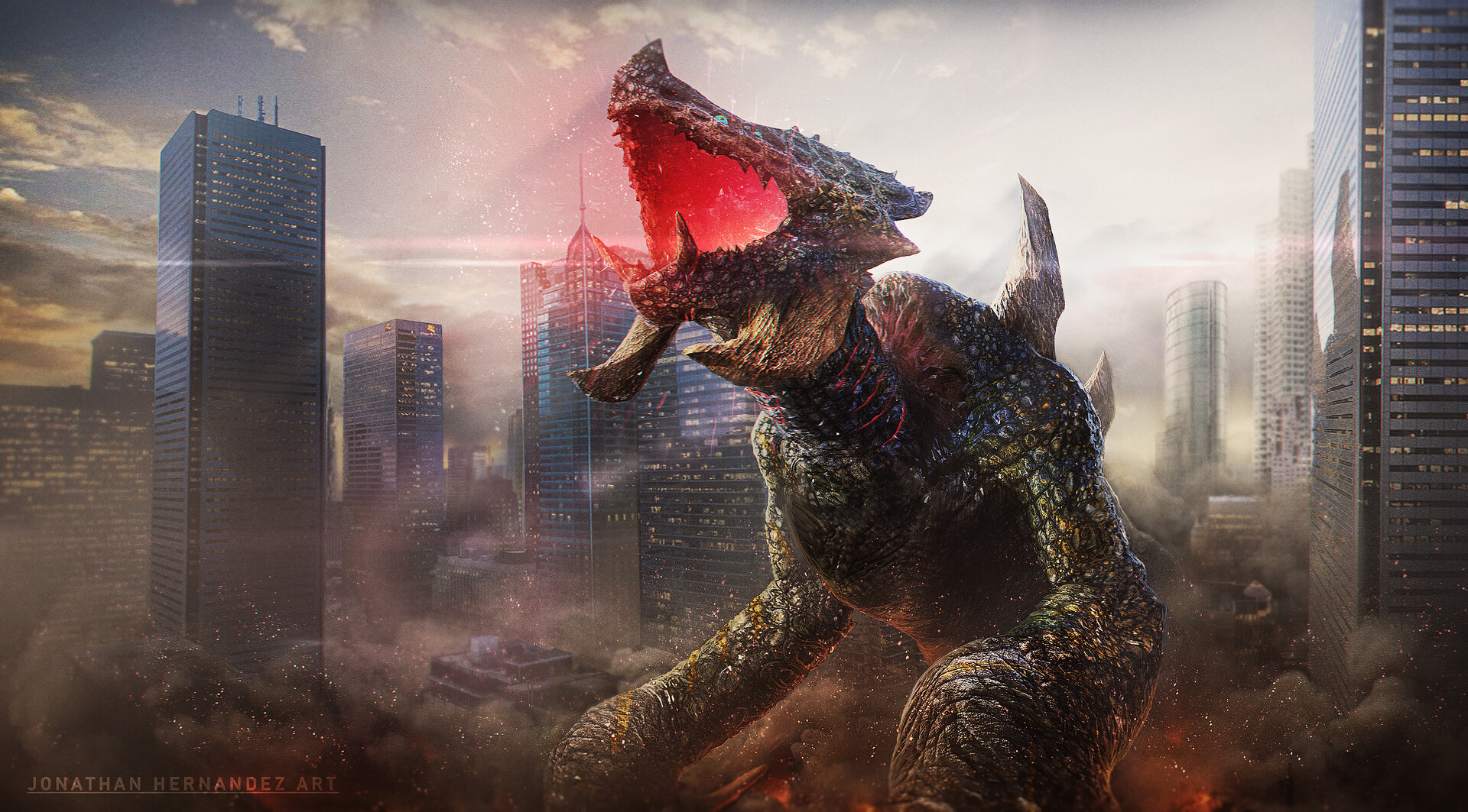 ArtStation - Kaiju attack