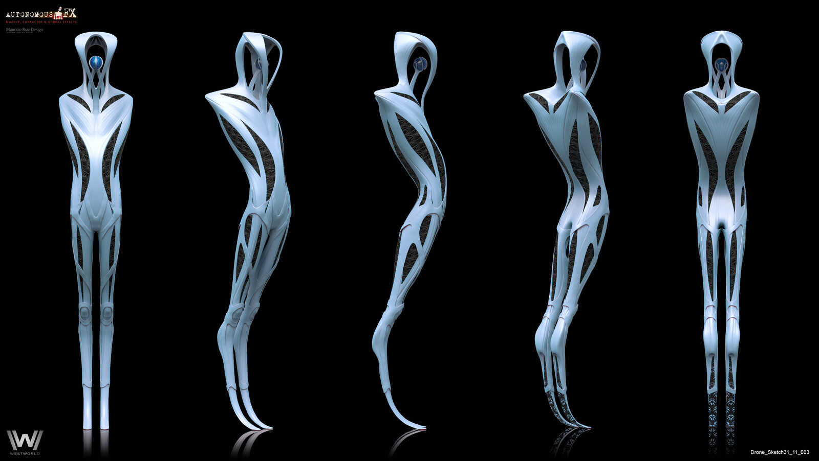 Mauricio Ruiz Design - Westworld - Season 4 - New Evolved Drone