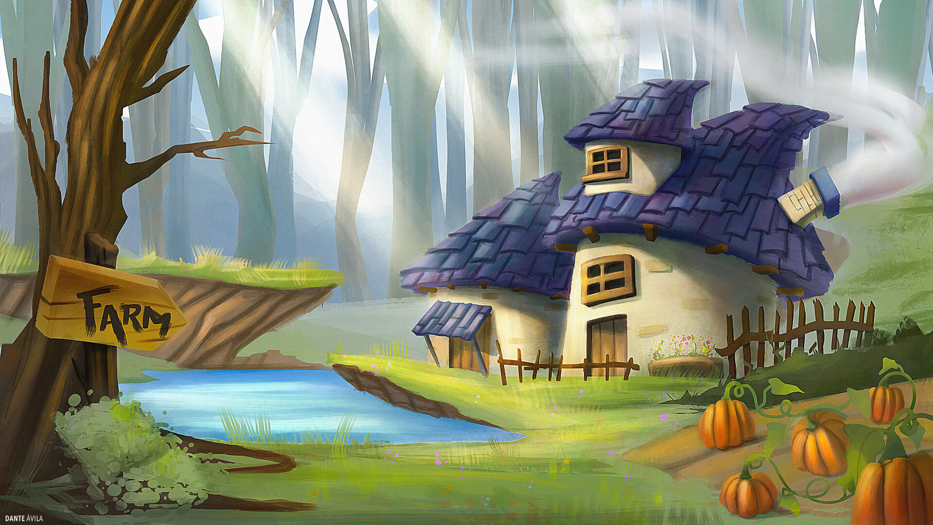 ArtStation - Toony House
