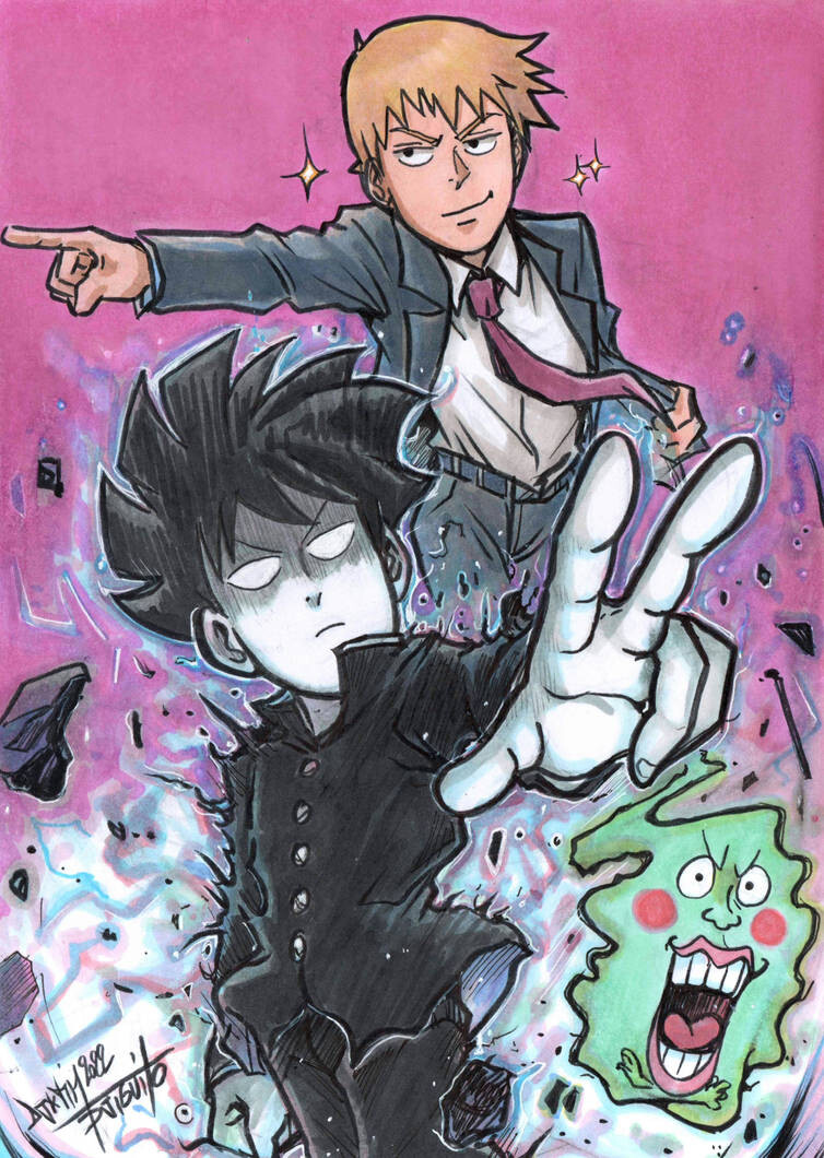 ArtStation - MOB PSYCHO 100 III