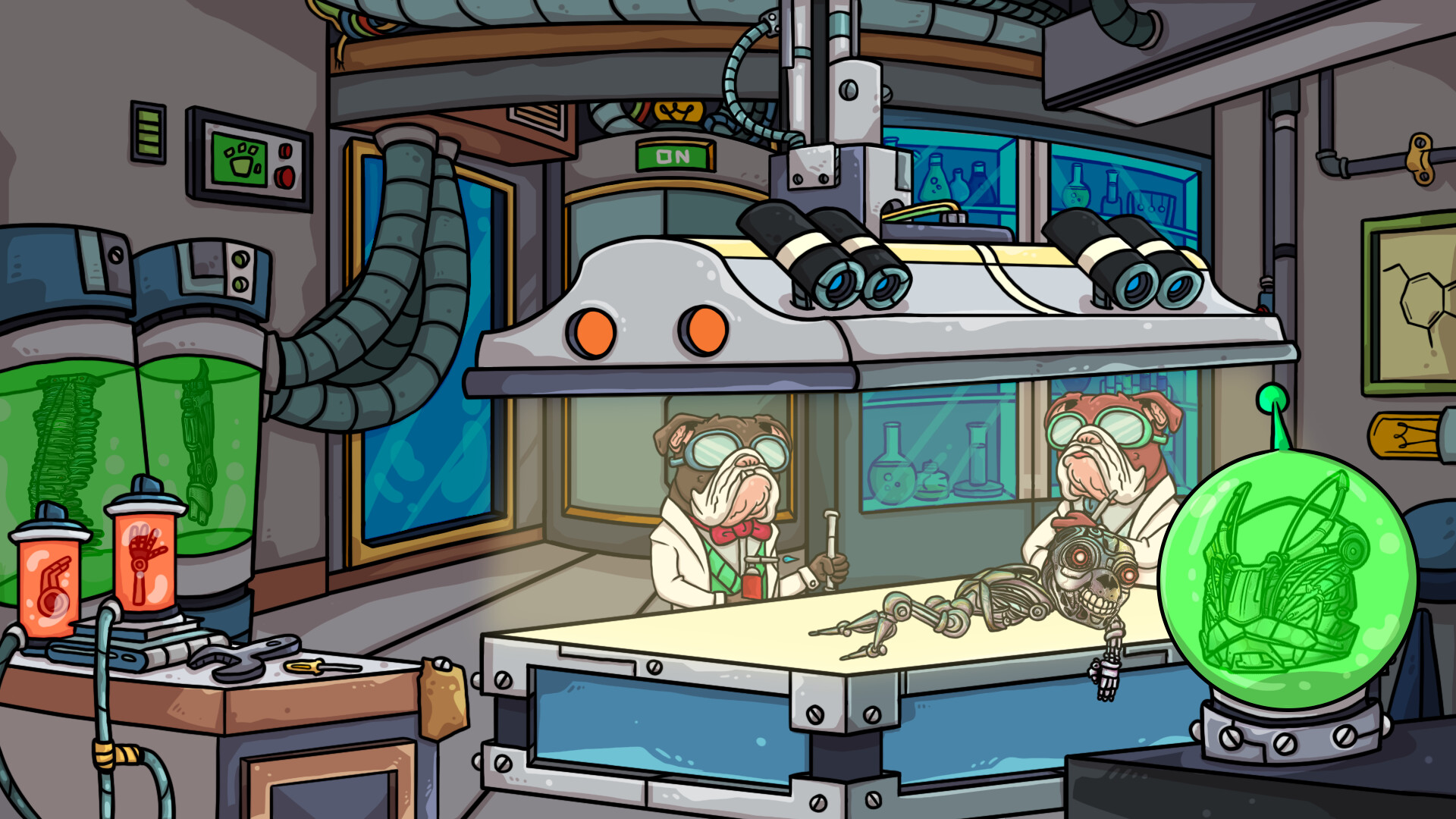 ArtStation - Junk yard laboratory