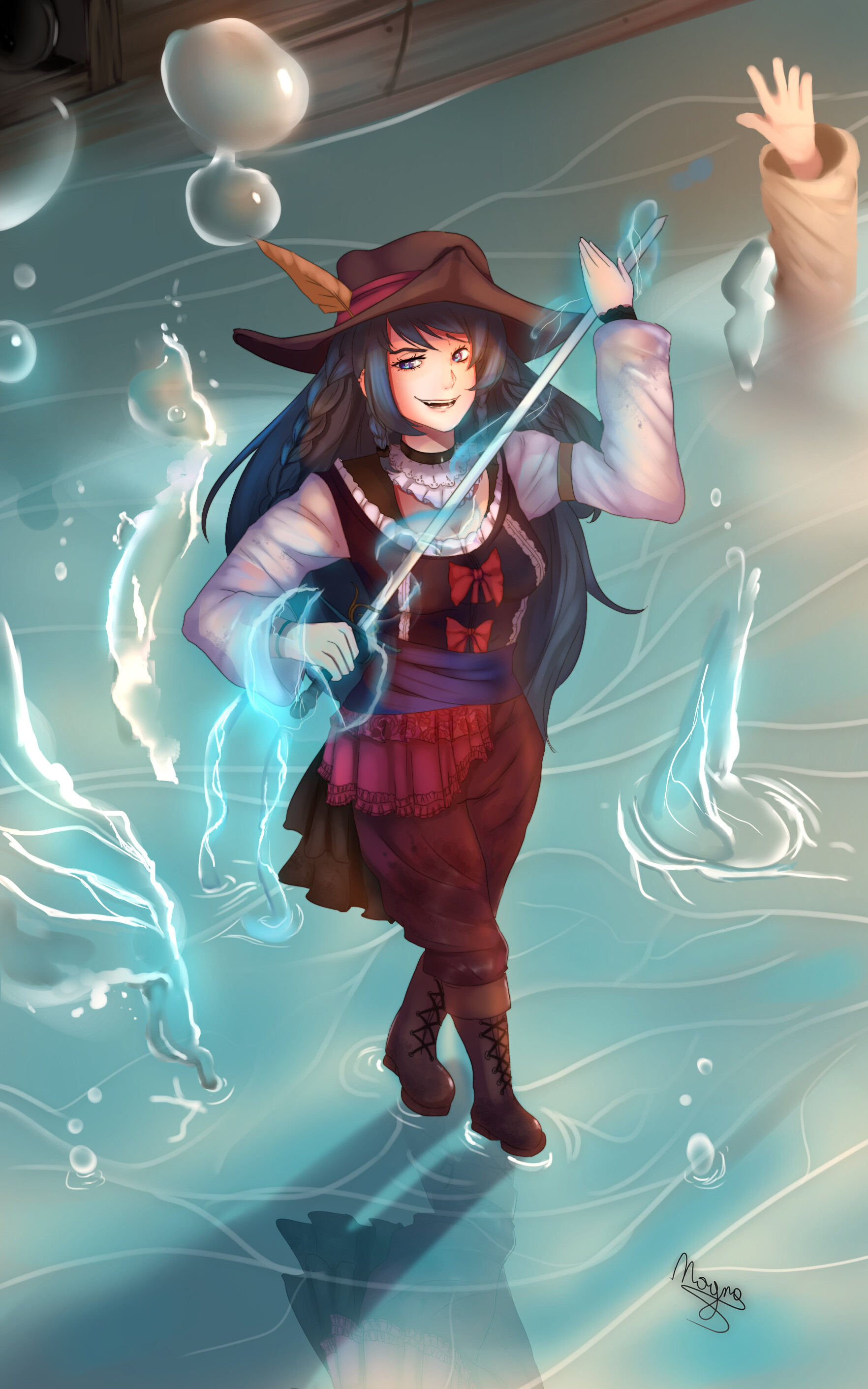 Artstation Redraw Pirate
