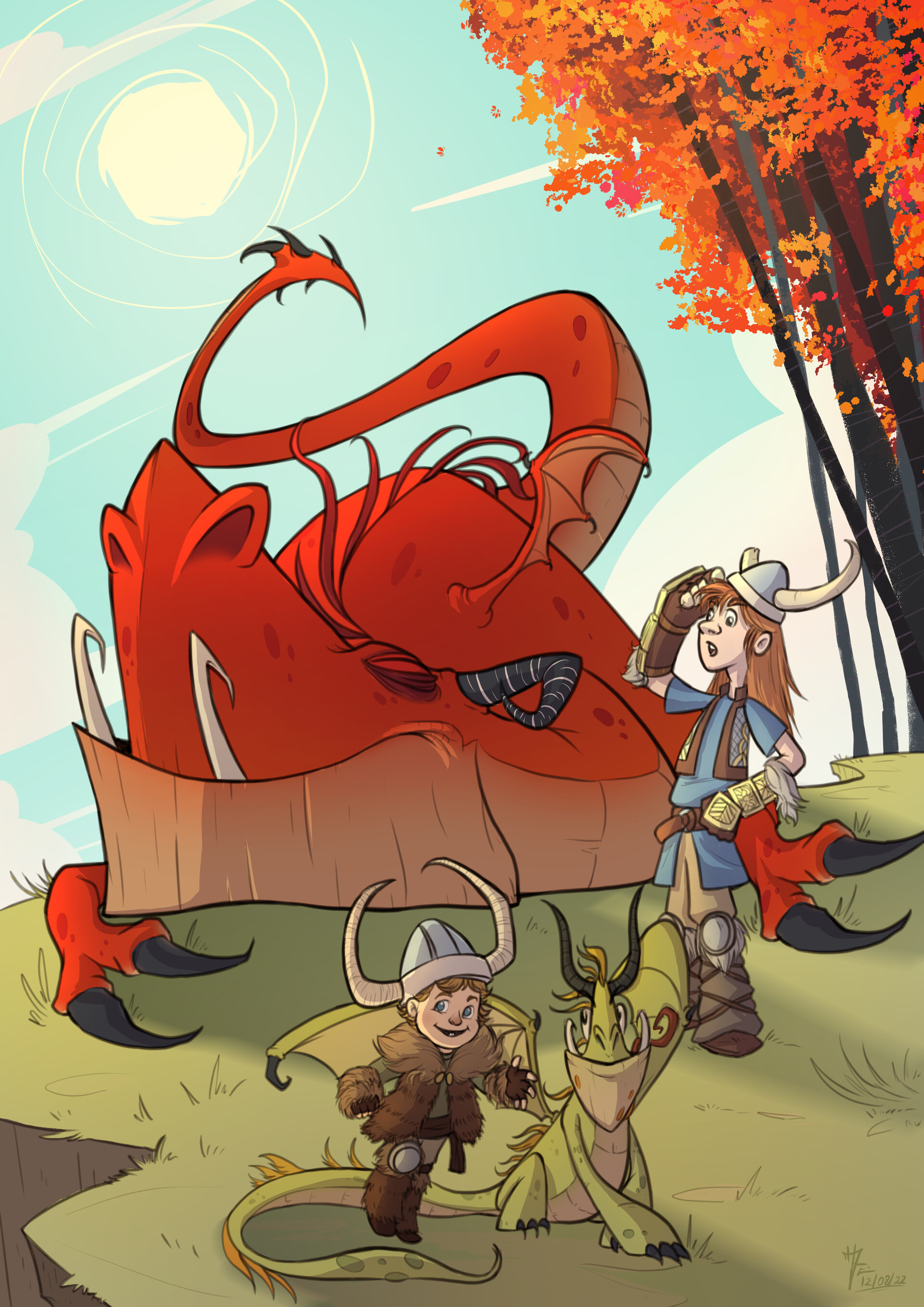 ArtStation - Dragon Land