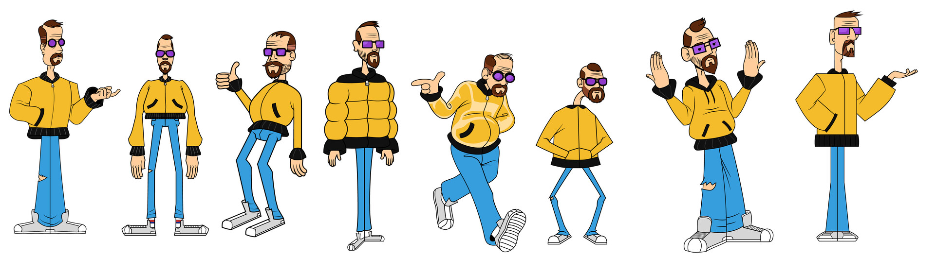 ArtStation - Yellow Jacket Design Exploration