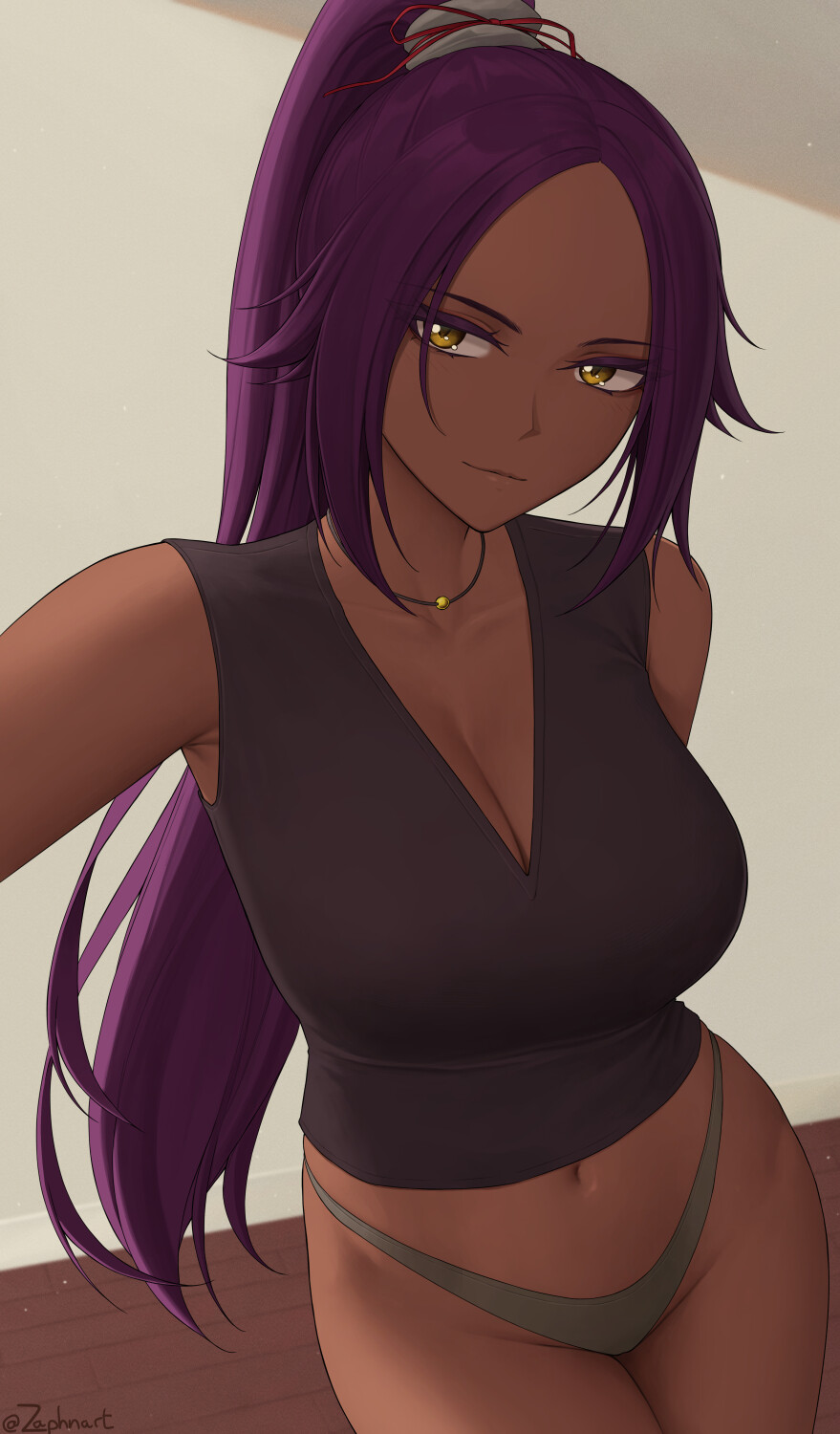 ArtStation - [Bleach] Selfie Yoruichi