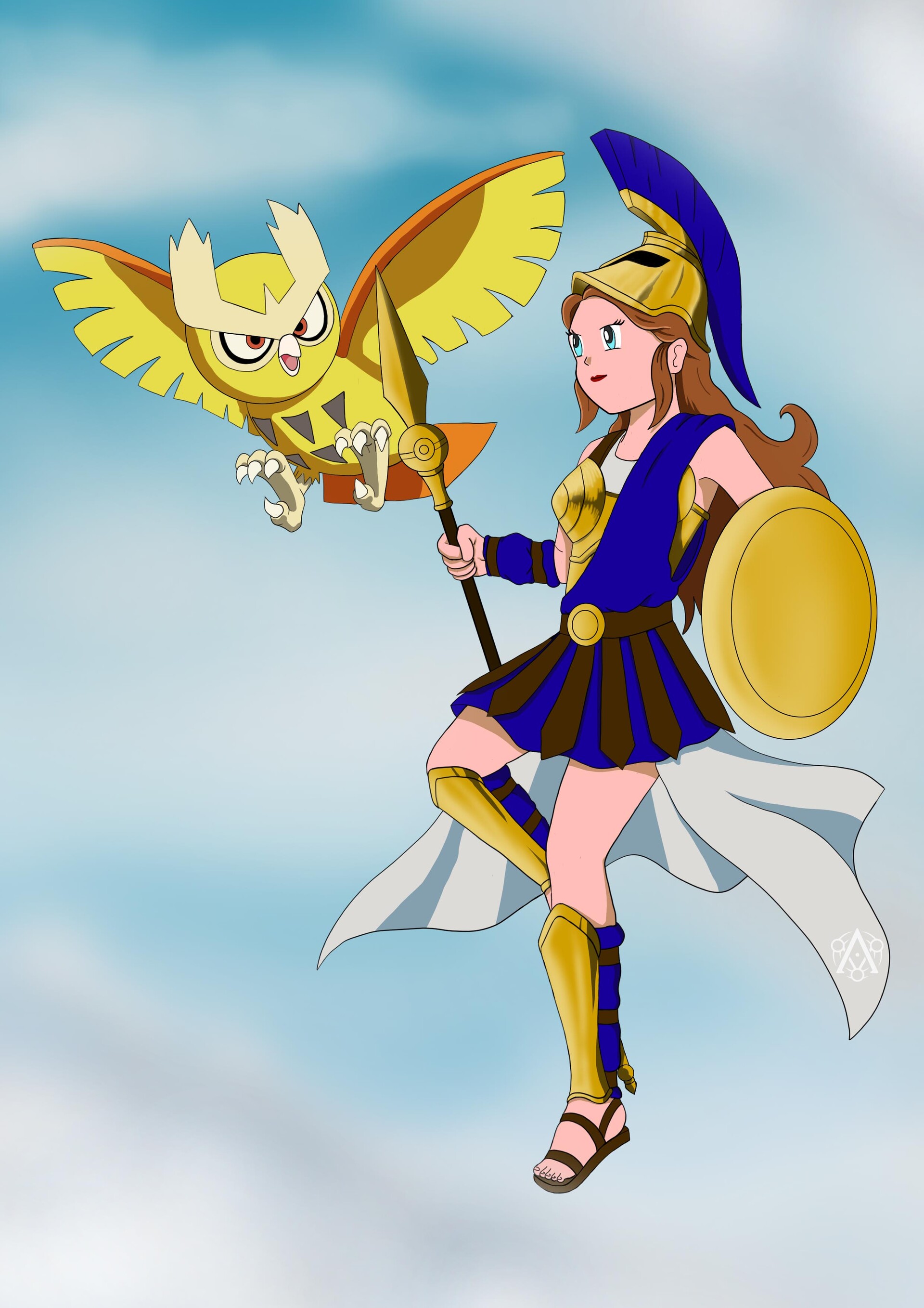 ArtStation - Athena version pokemon