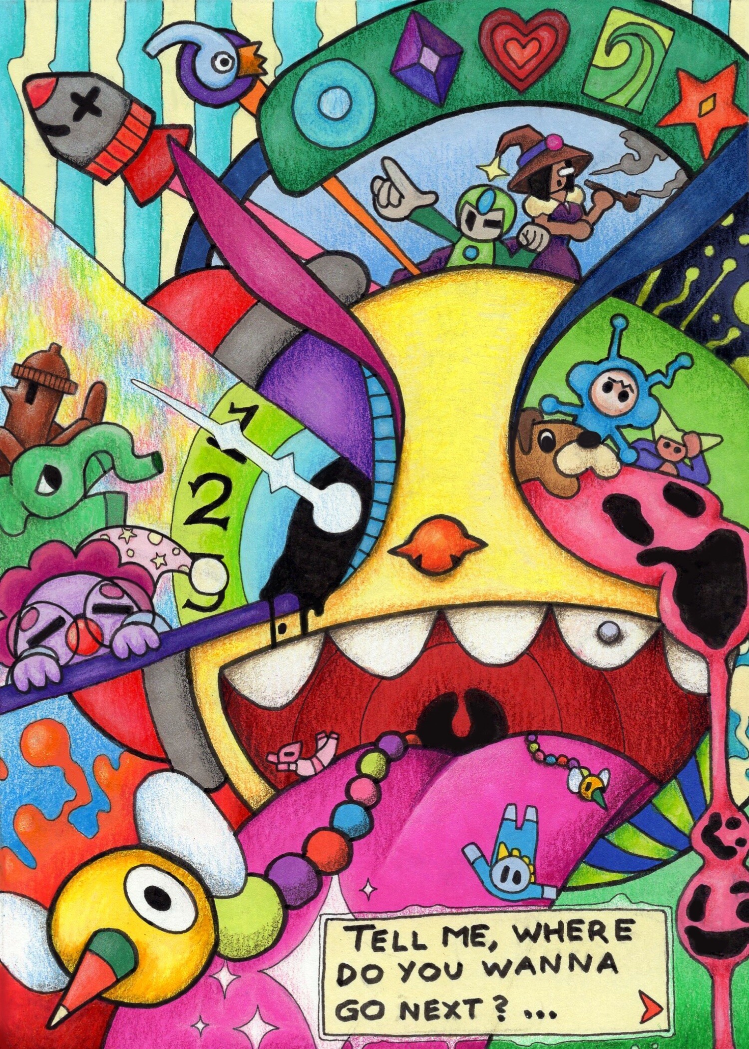 ArtStation - All Aboard the Fleeting Dream! (2022)