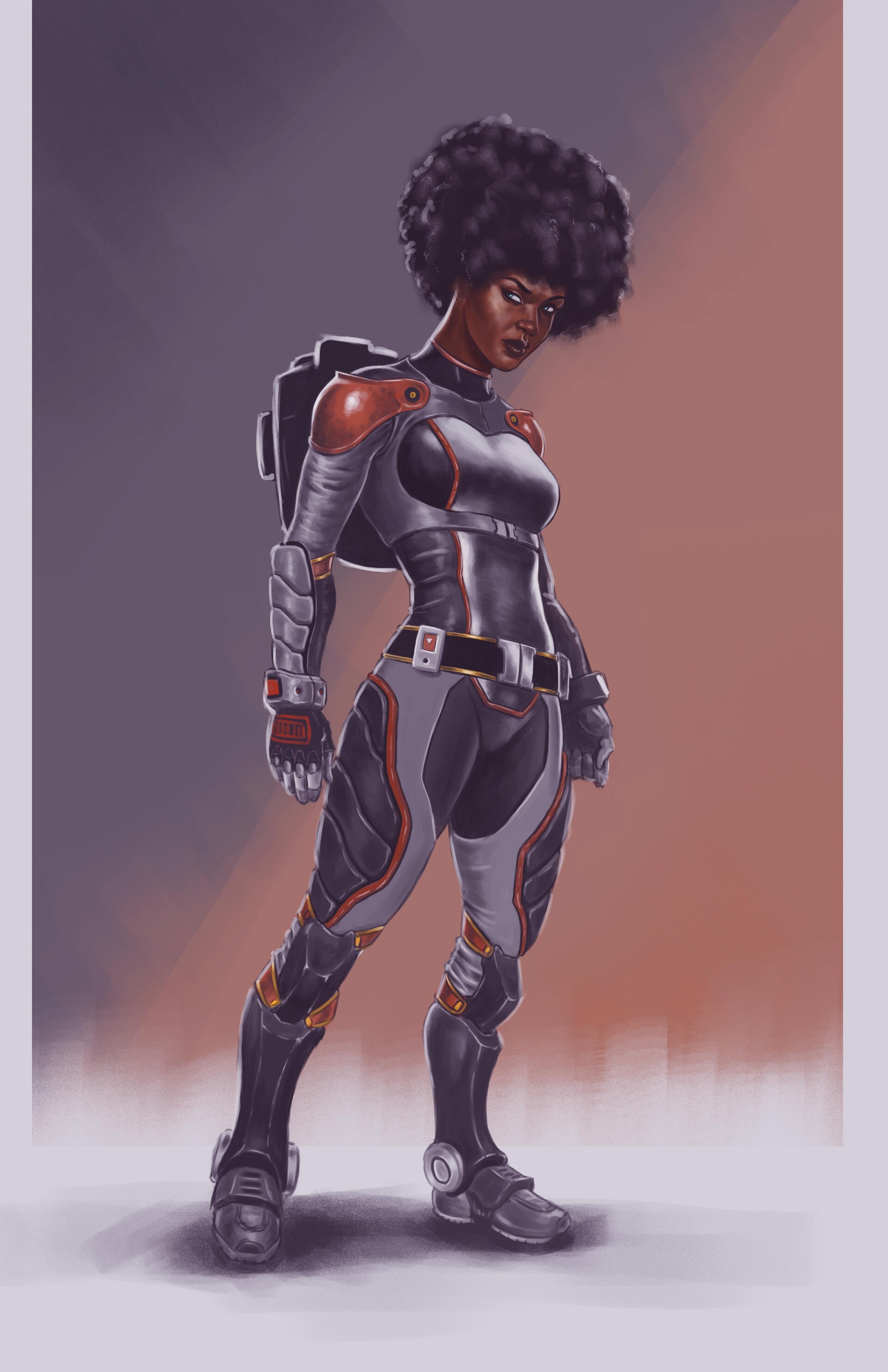 ArtStation - rider (trials)