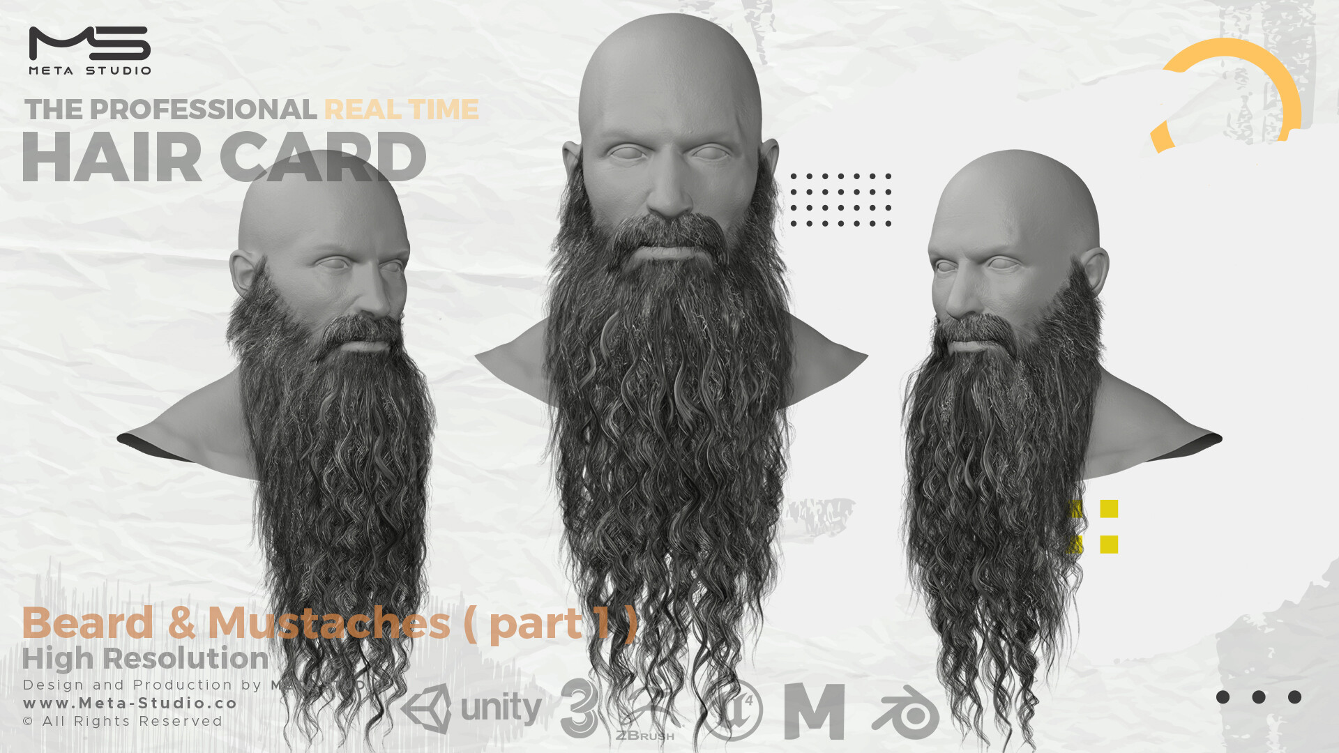 Meta Studio - Beard and mustache