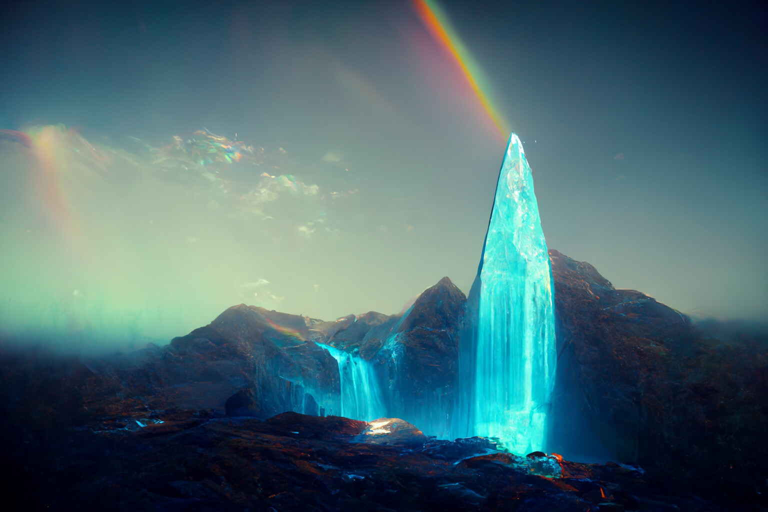 Benn Lockyer - Crystal waterfall