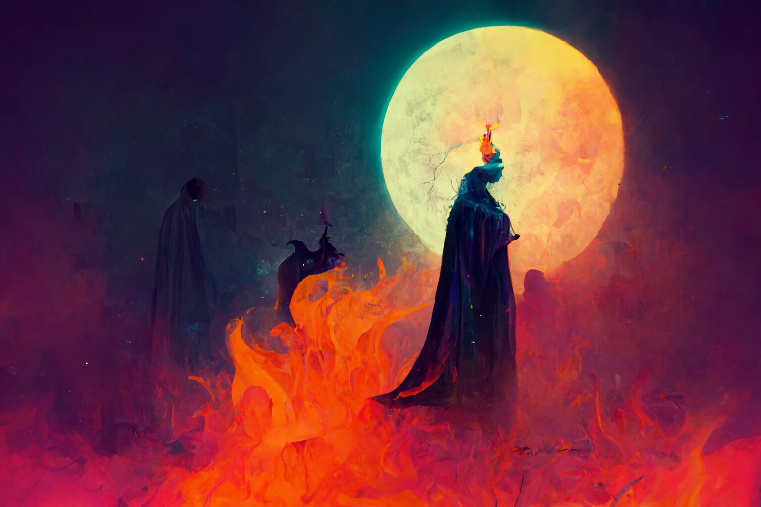 ArtStation - Wrapped in flames