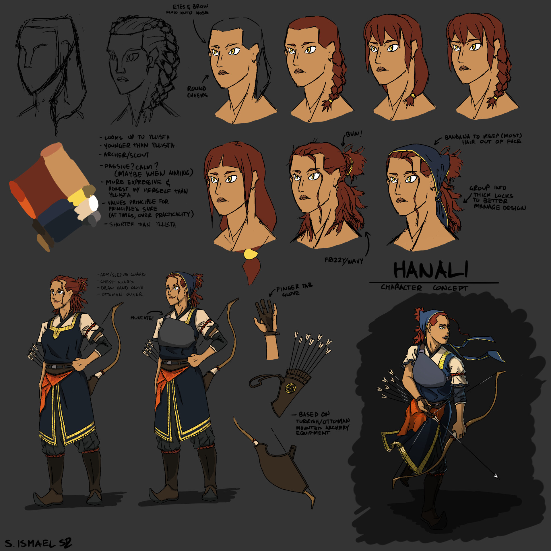 ArtStation - Hanali Character Concept