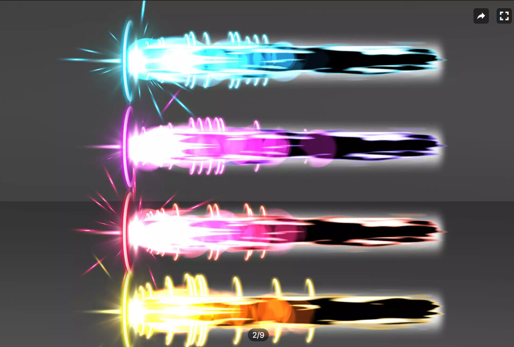 ArtStation - Beam Effect- Unity Particle