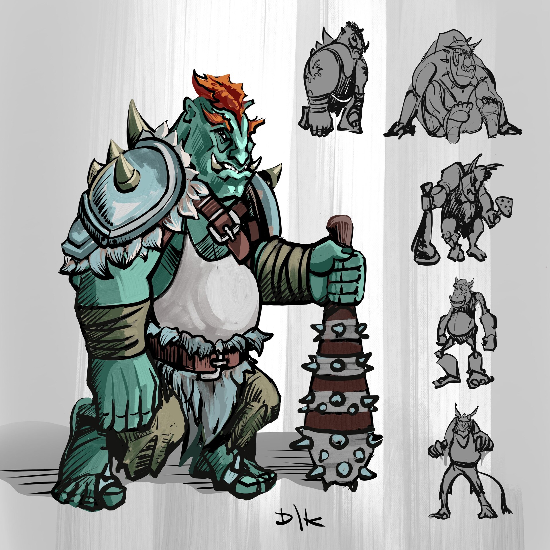 ArtStation - Troll concept