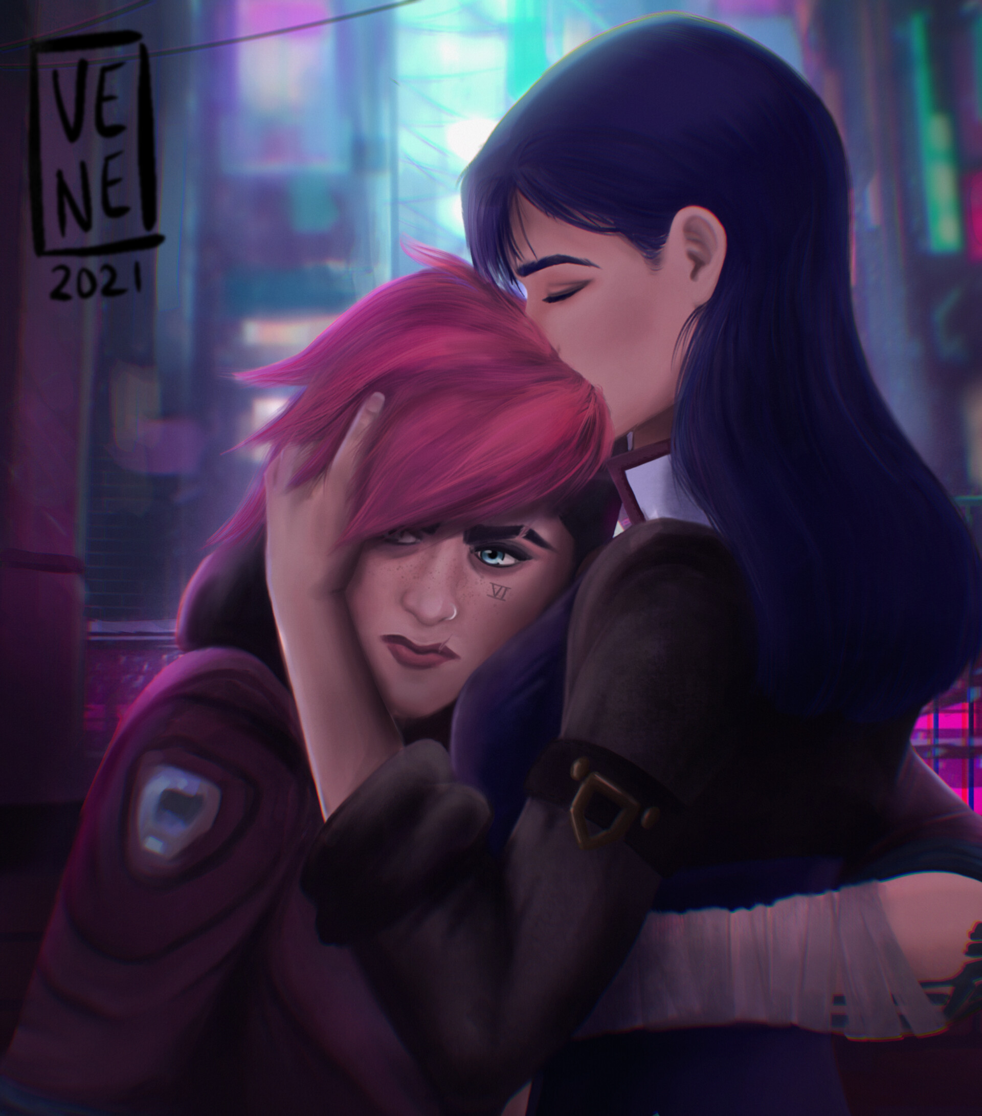 ArtStation - VI AND CAT