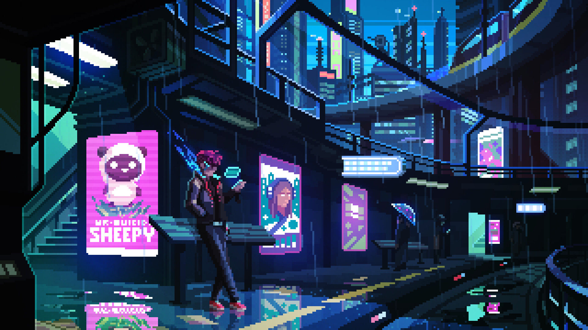 ArtStation - Synthwave - Cyberpunk 01