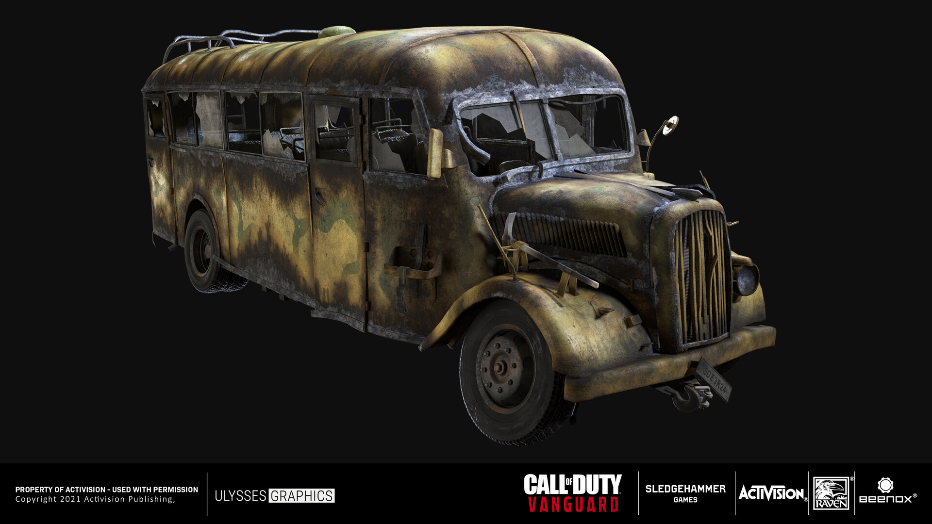 Yurii Fedoruk - Call of Duty: Vanguard | Destroyed German Bus