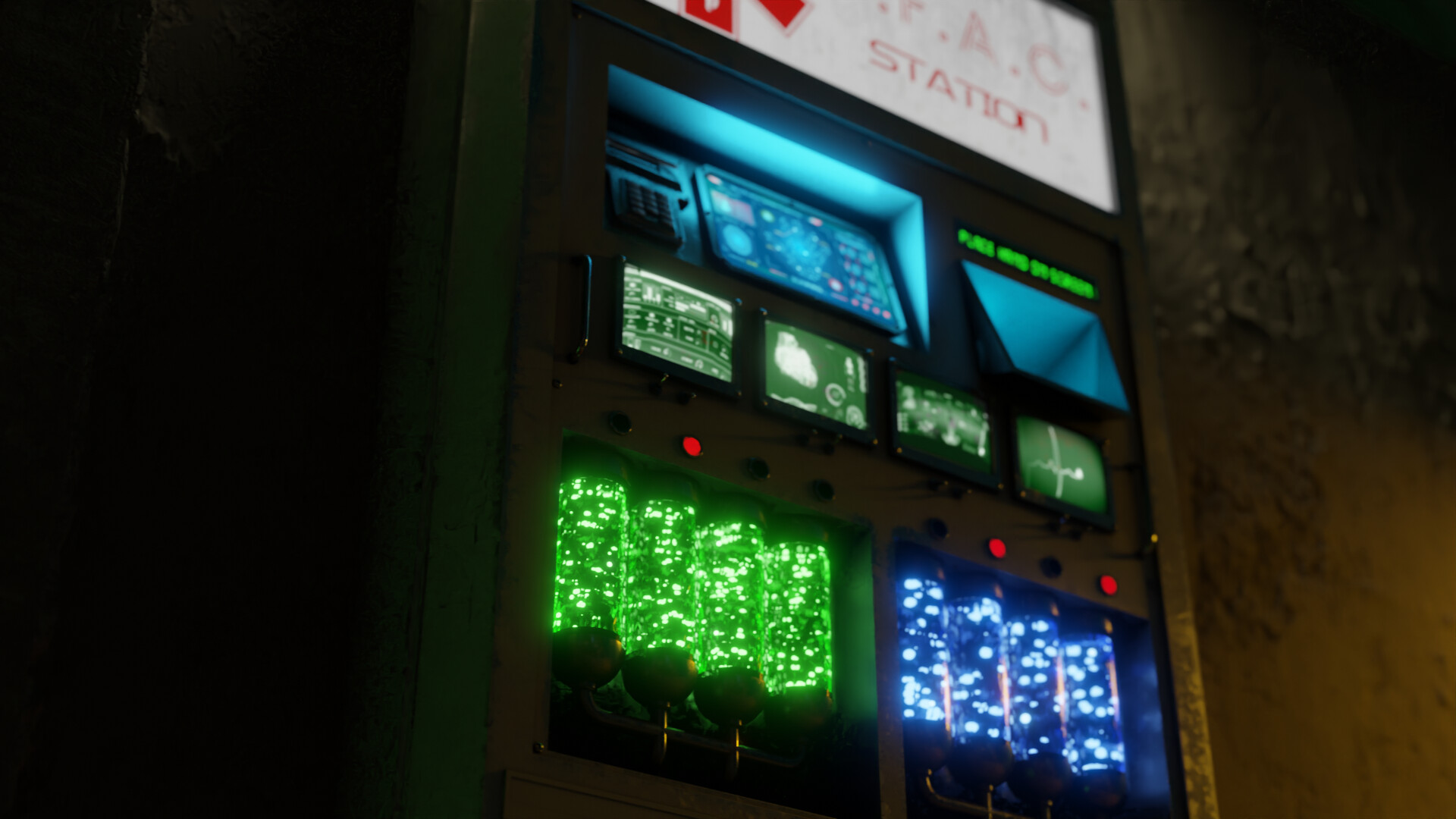 ArtStation - TFAC Station - Half Life Inspired Design