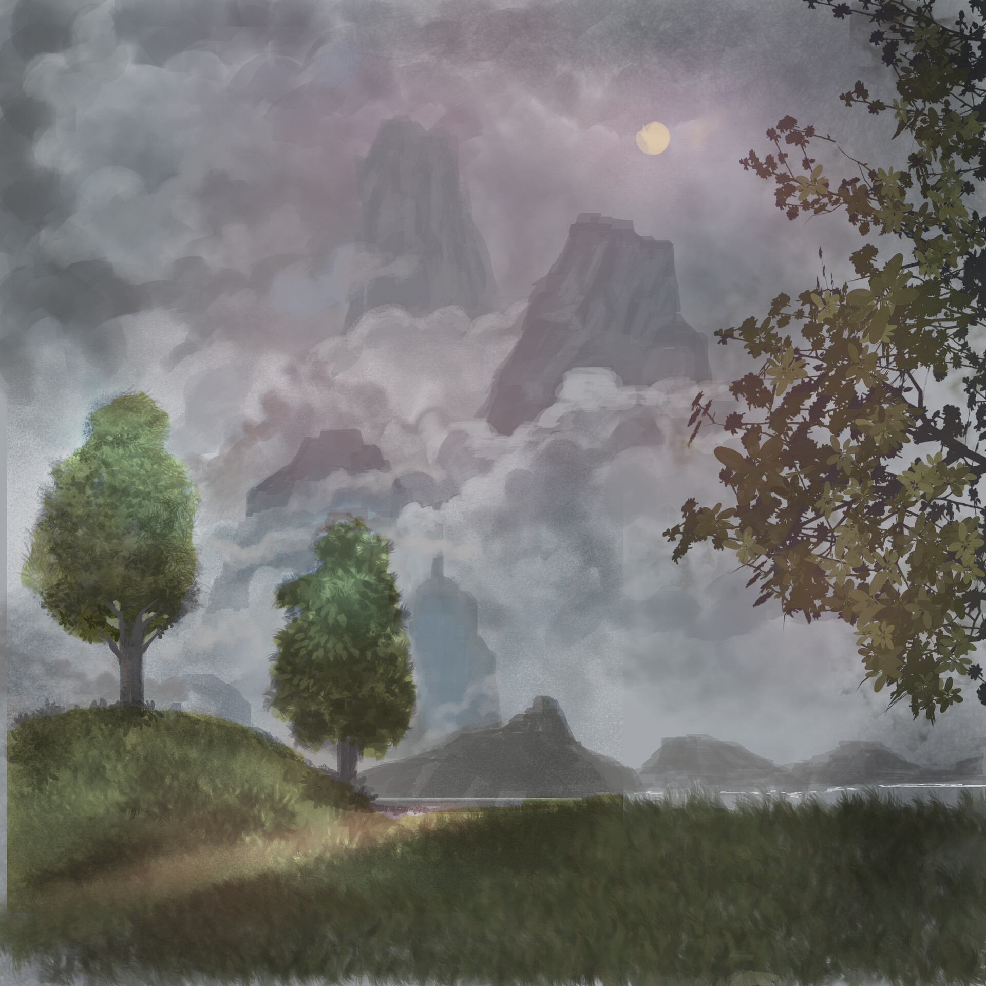 ArtStation - environment sketches