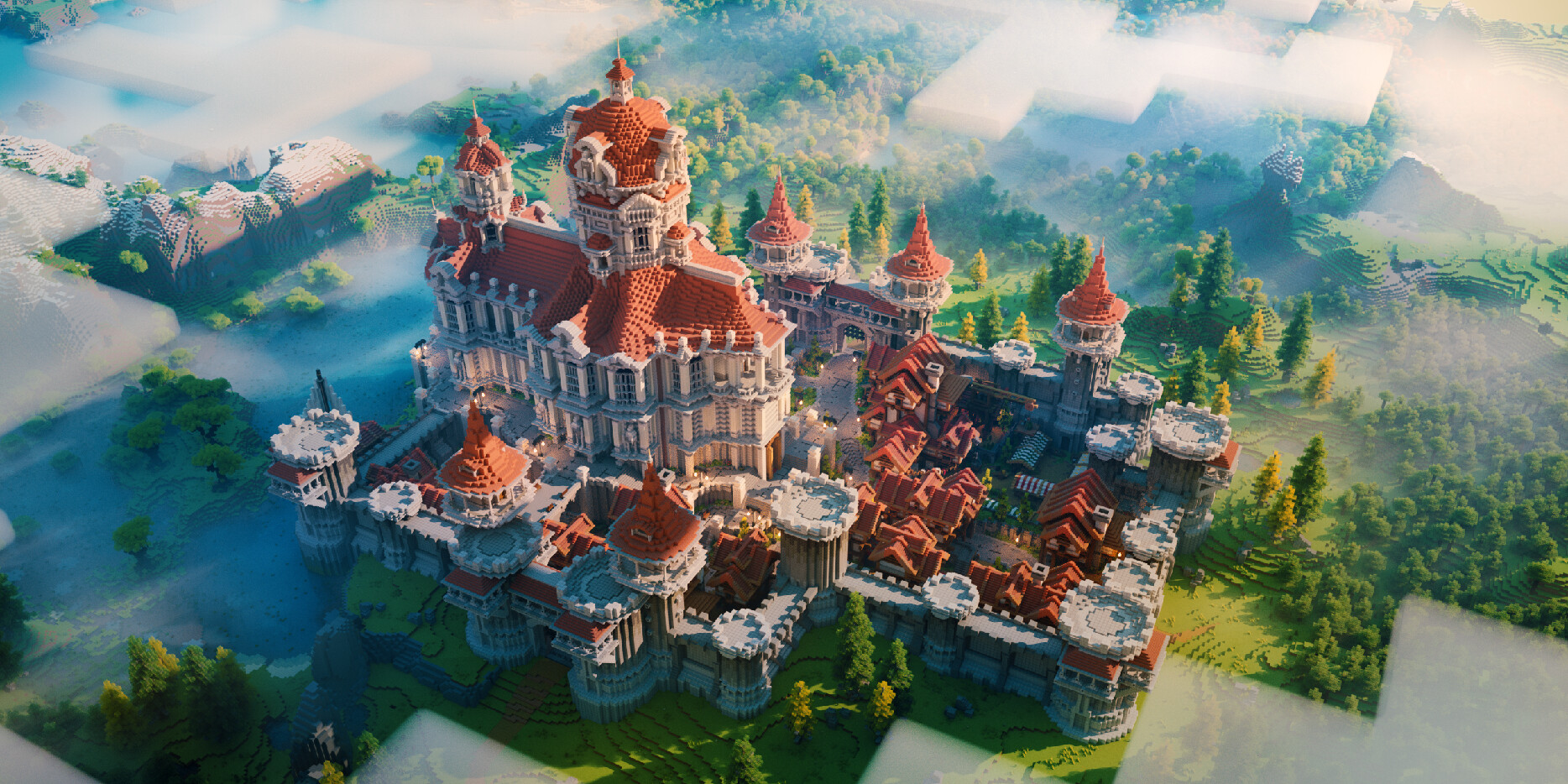 Colombino - Eagle's Castle | Minecraft Map Environment Design