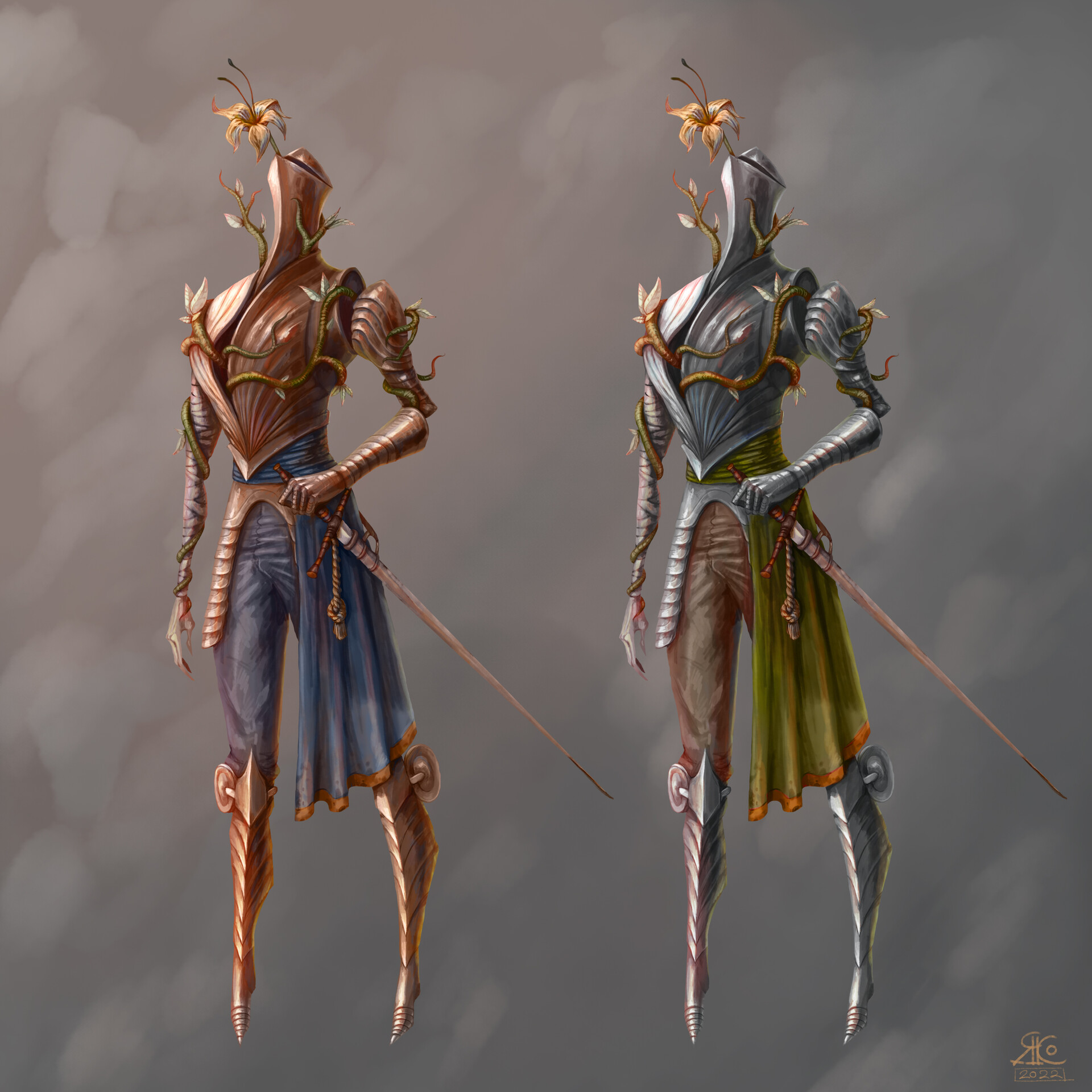 ArtStation - Galahad - Decorated Knight