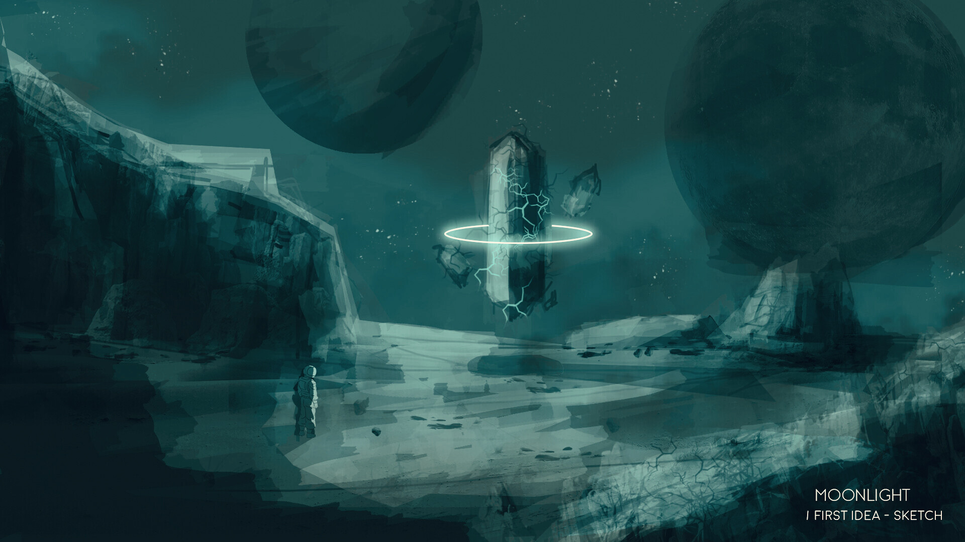 ArtStation - MOONLIGHT - concept art