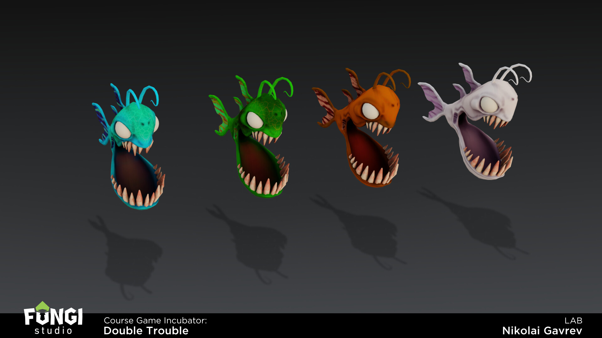 ArtStation - Fighter Fish