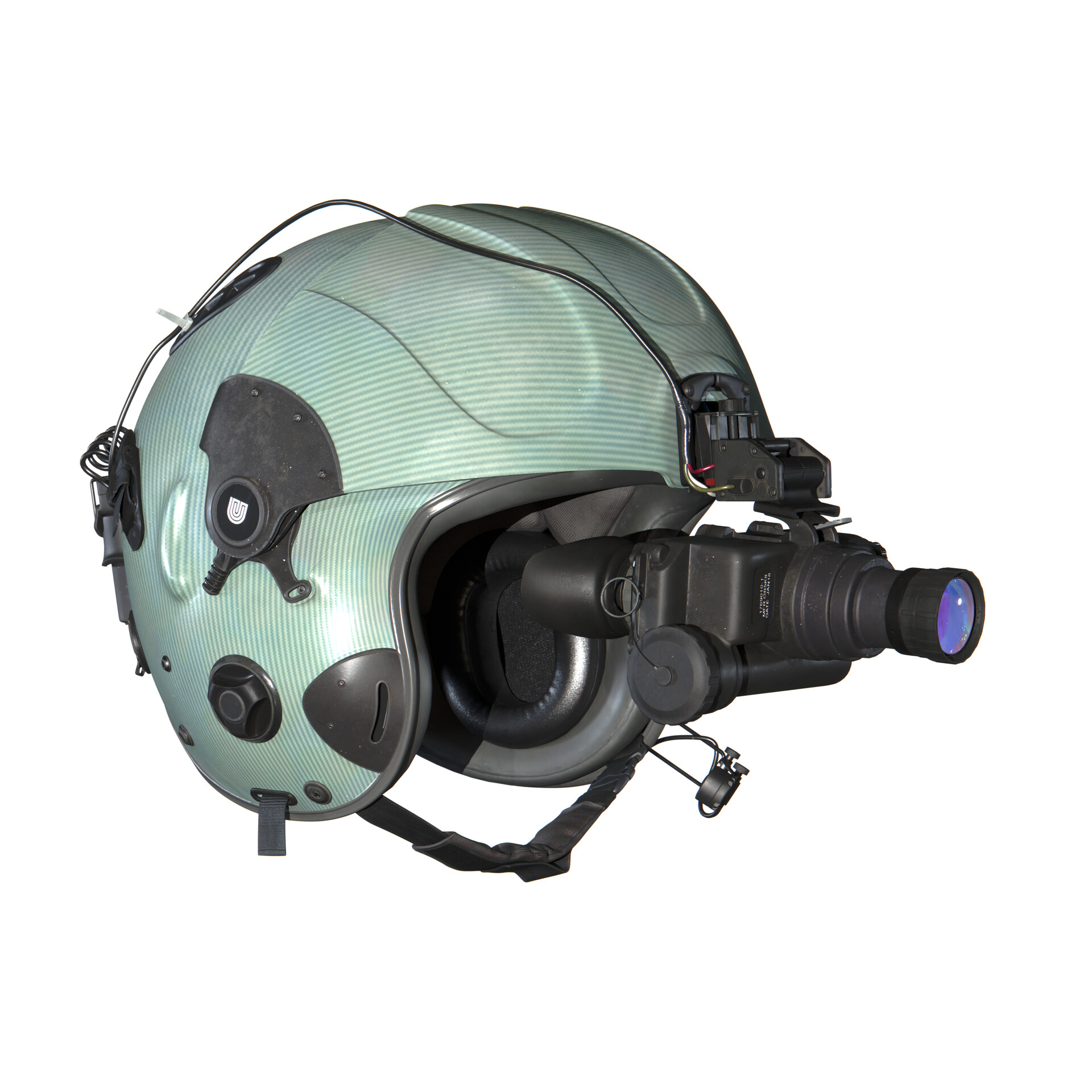 ArtStation - Flight helmet with NVG mount (turnaround)