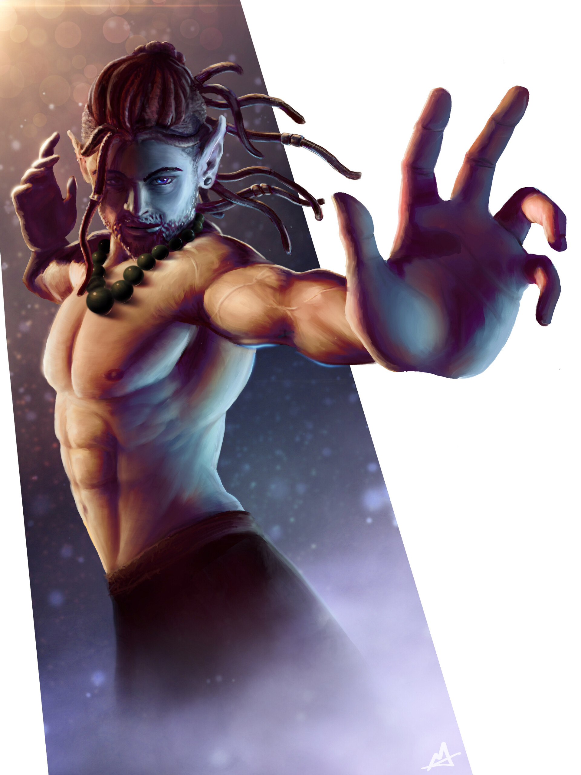 ArtStation - DnD Monk Concept