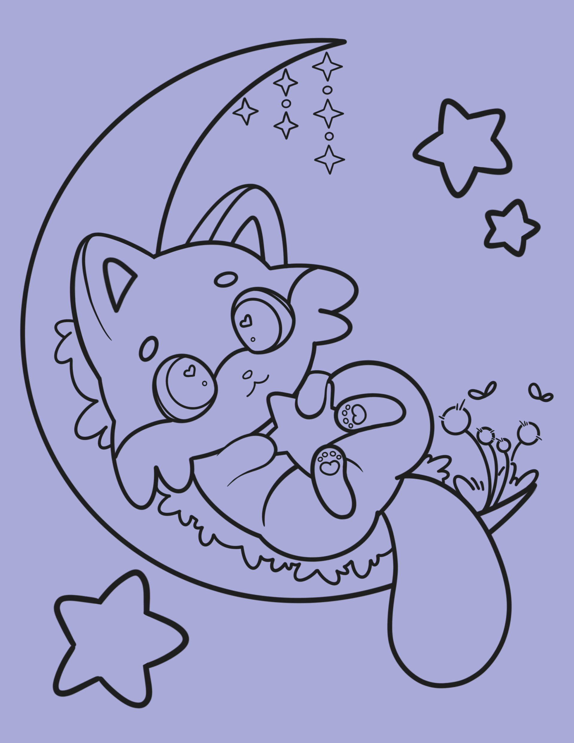 Kimi Yip - Red Panda Illustration