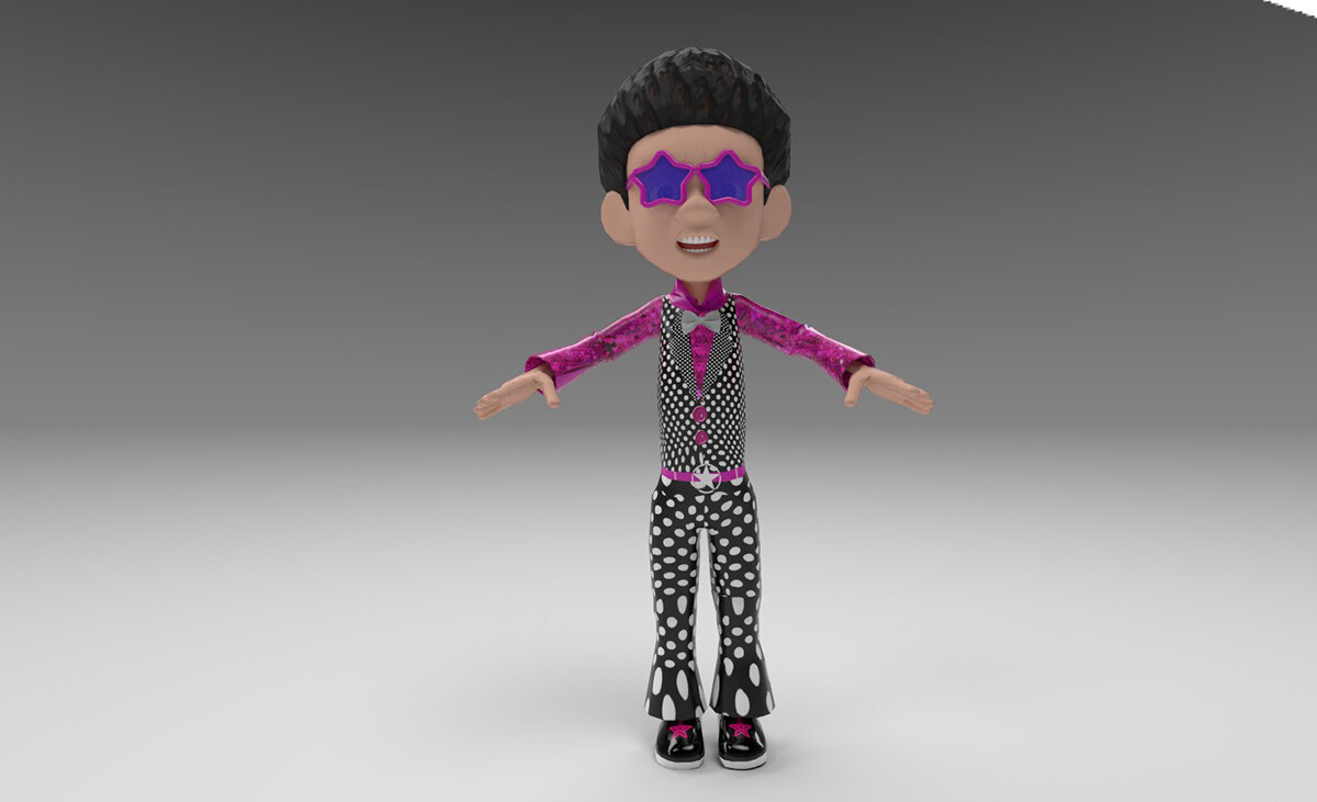 ArtStation - Rockstar 3D Character