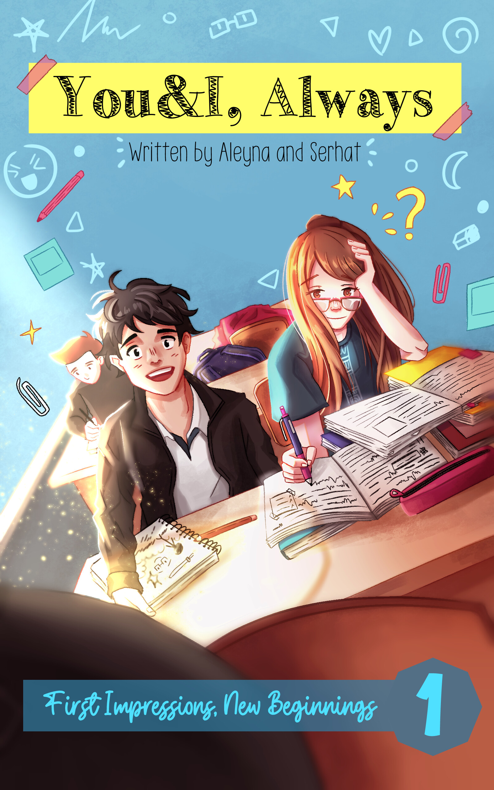 ArtStation - "You&I, Always" Manga Cover Design